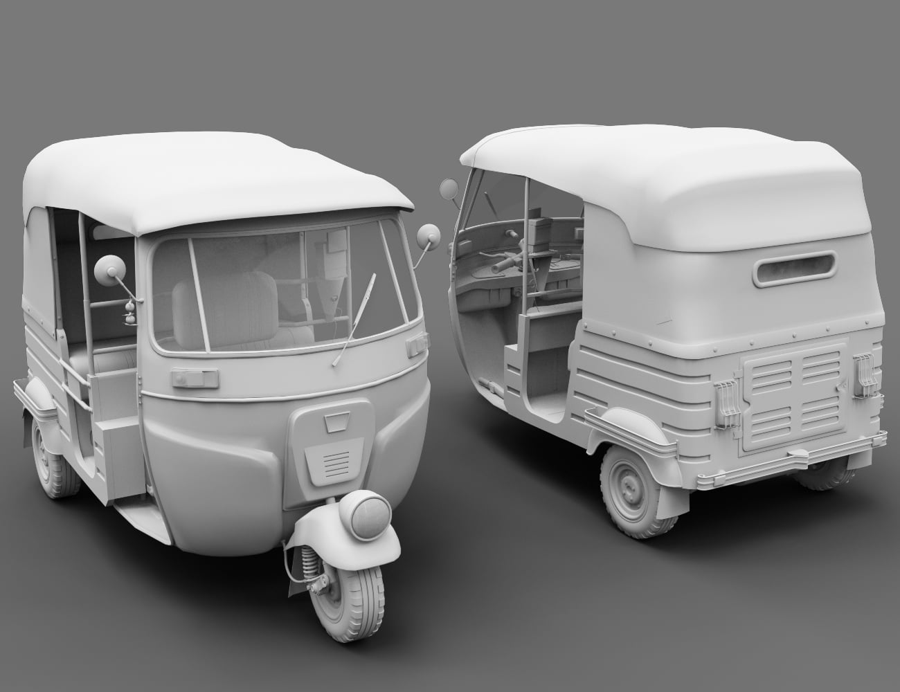 XI Auto Rickshaw | Daz 3D
