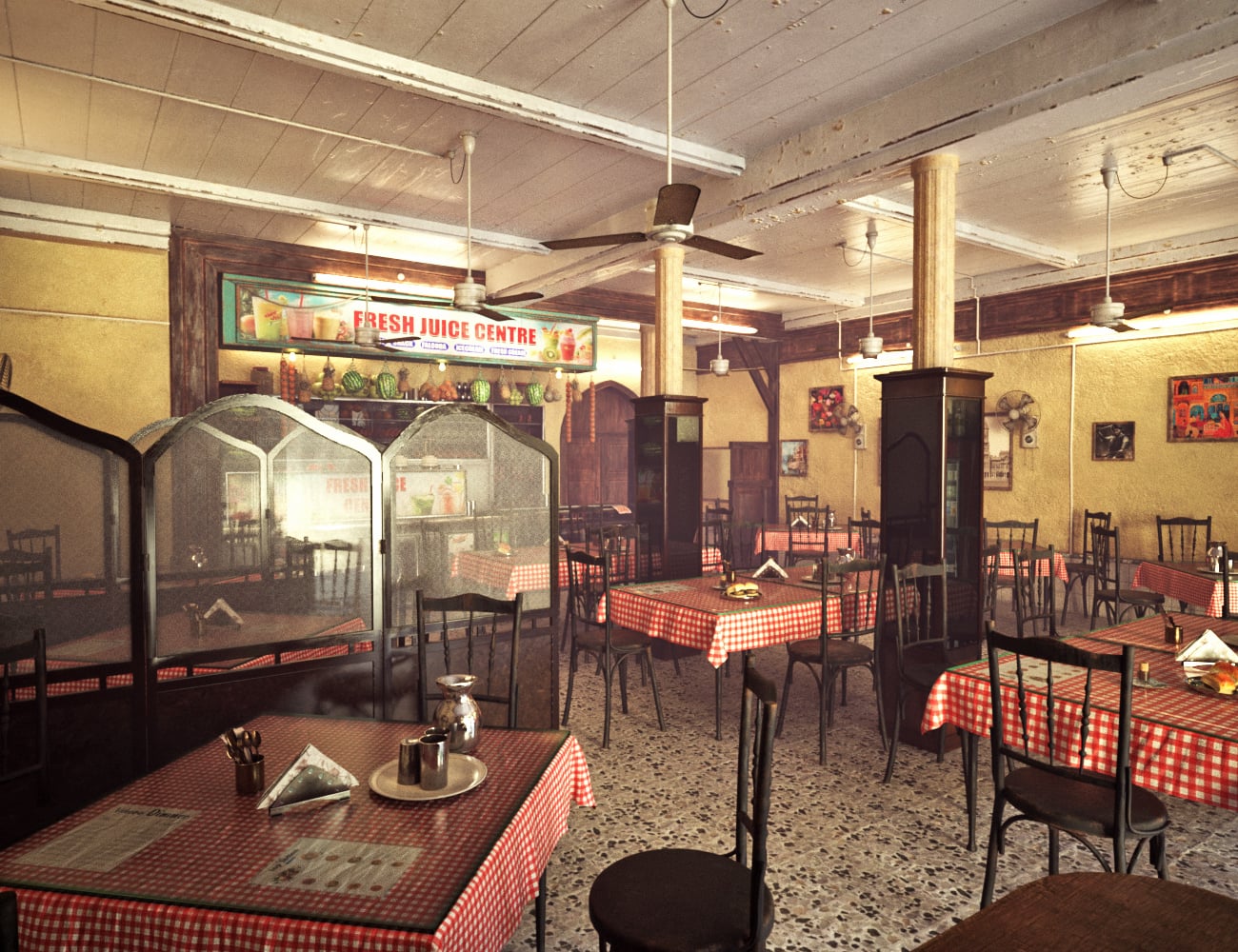 XI Mumbai Restaurant | Daz 3D