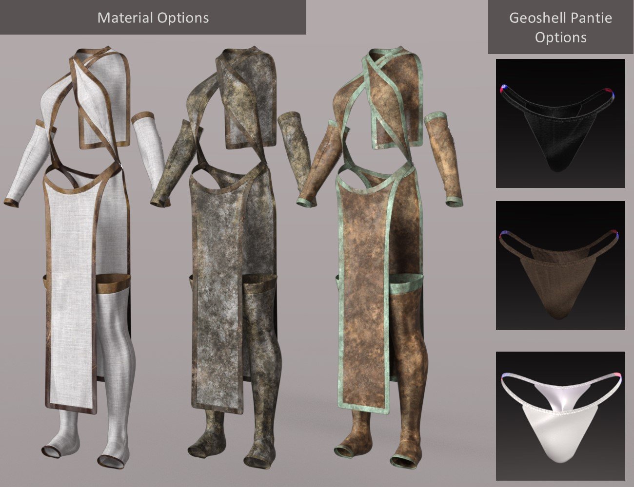 dForce Maidens of Mars - Oracle Outfit for Genesis 9 and Genesis 8 Female | Daz 3D