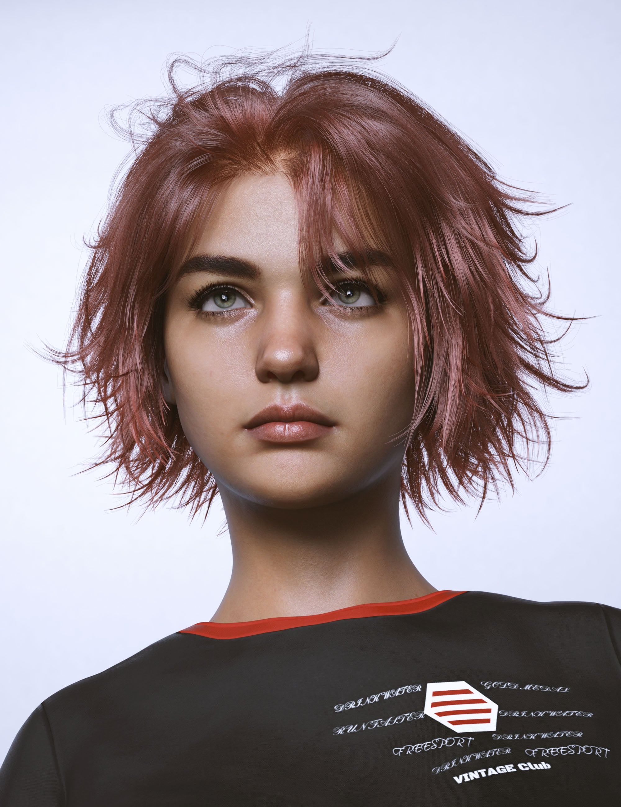dForce AK Decent Hair for Genesis 9 | Daz 3D