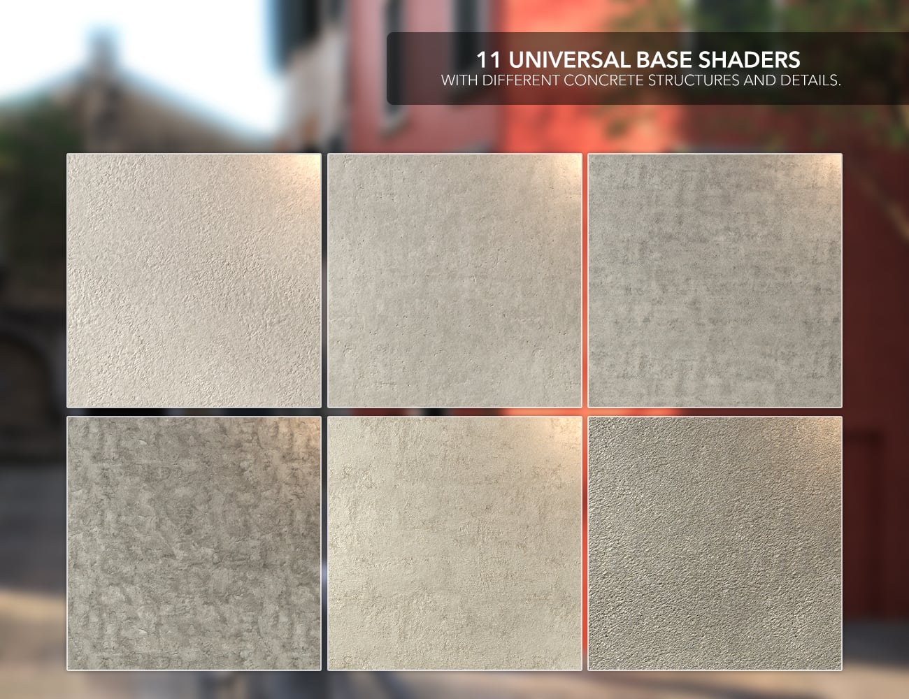 D Decorative Concrete - Iray Shaders | Daz 3D