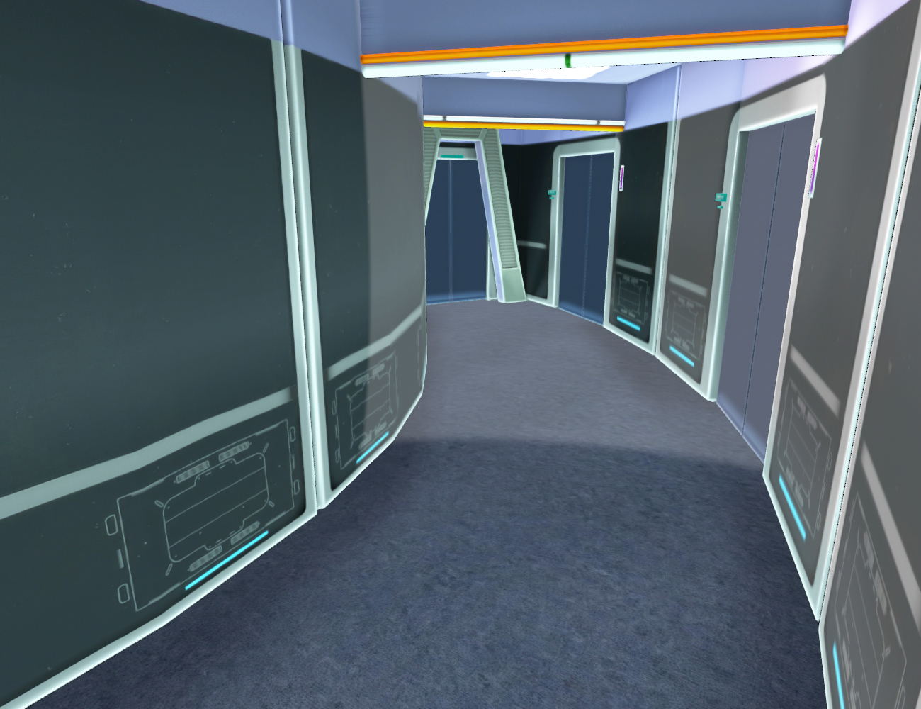 TOS Corridor | Daz 3D