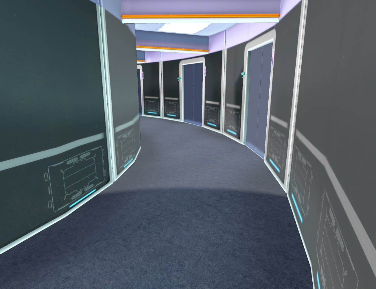 TOS Corridor | Daz 3D