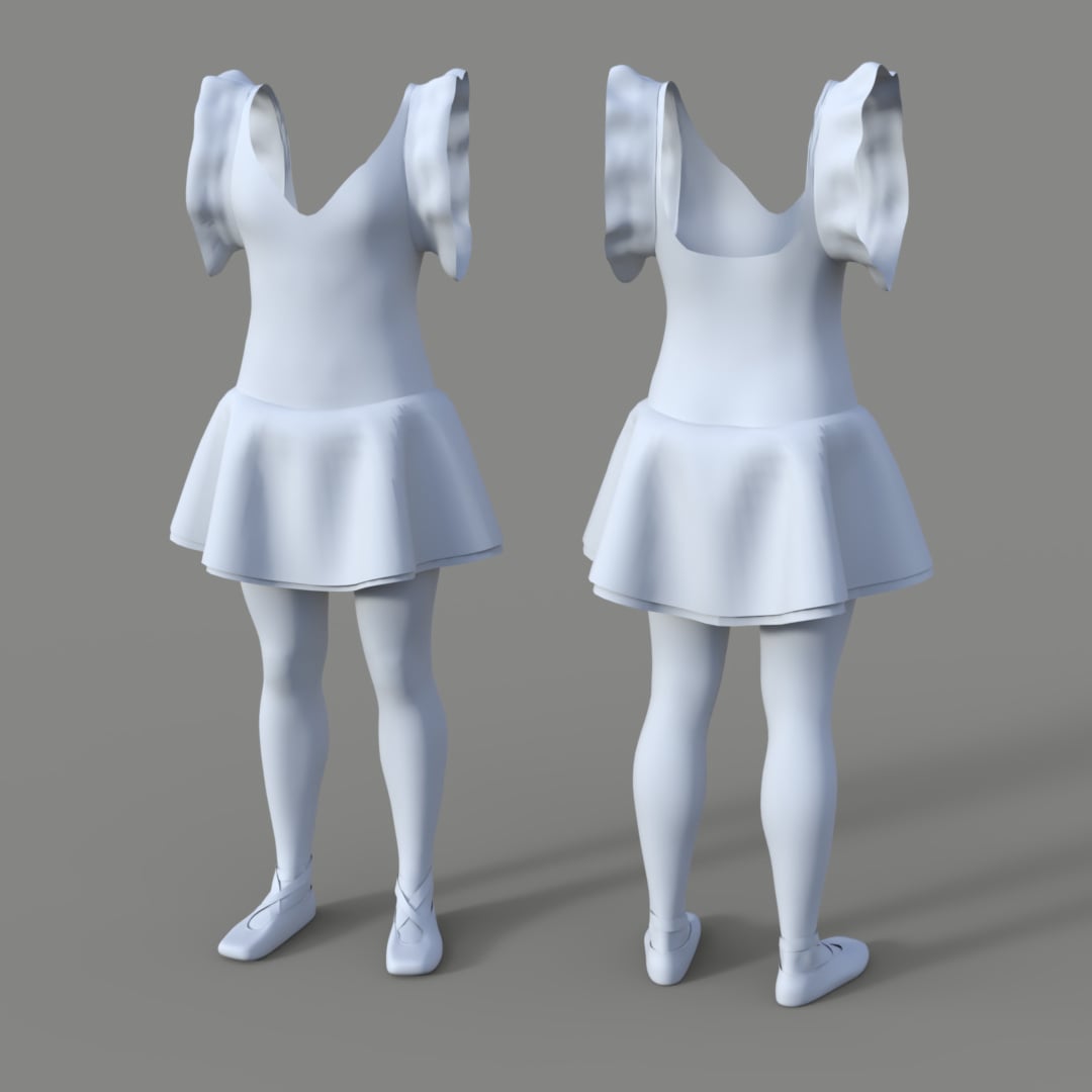 dForce Prima Ballerina Set and Poses for Genesis 9 | Daz 3D