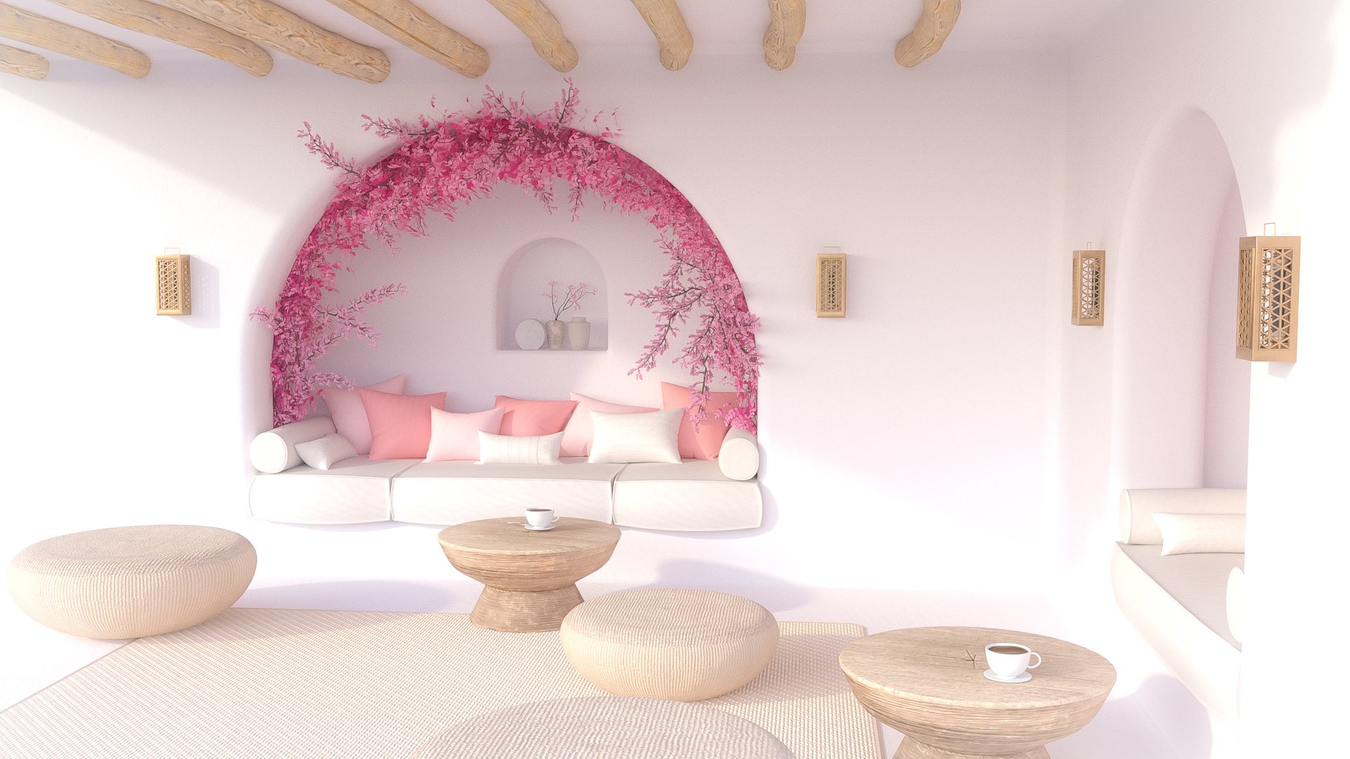 Romantic Photoshoot Backdrop Scene 01 | Daz 3D