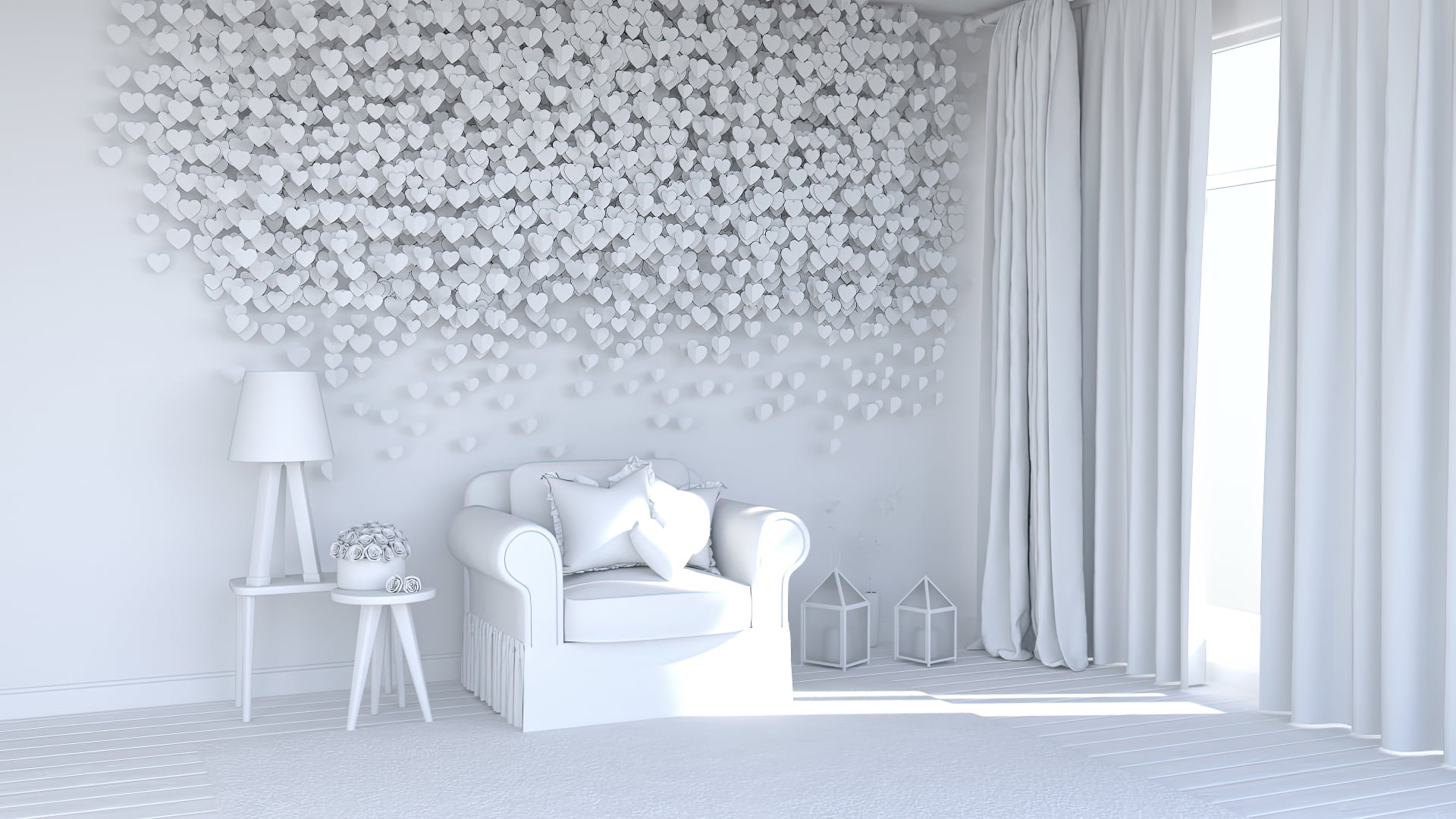 Romantic Photoshoot Backdrop Bundle | Daz 3D