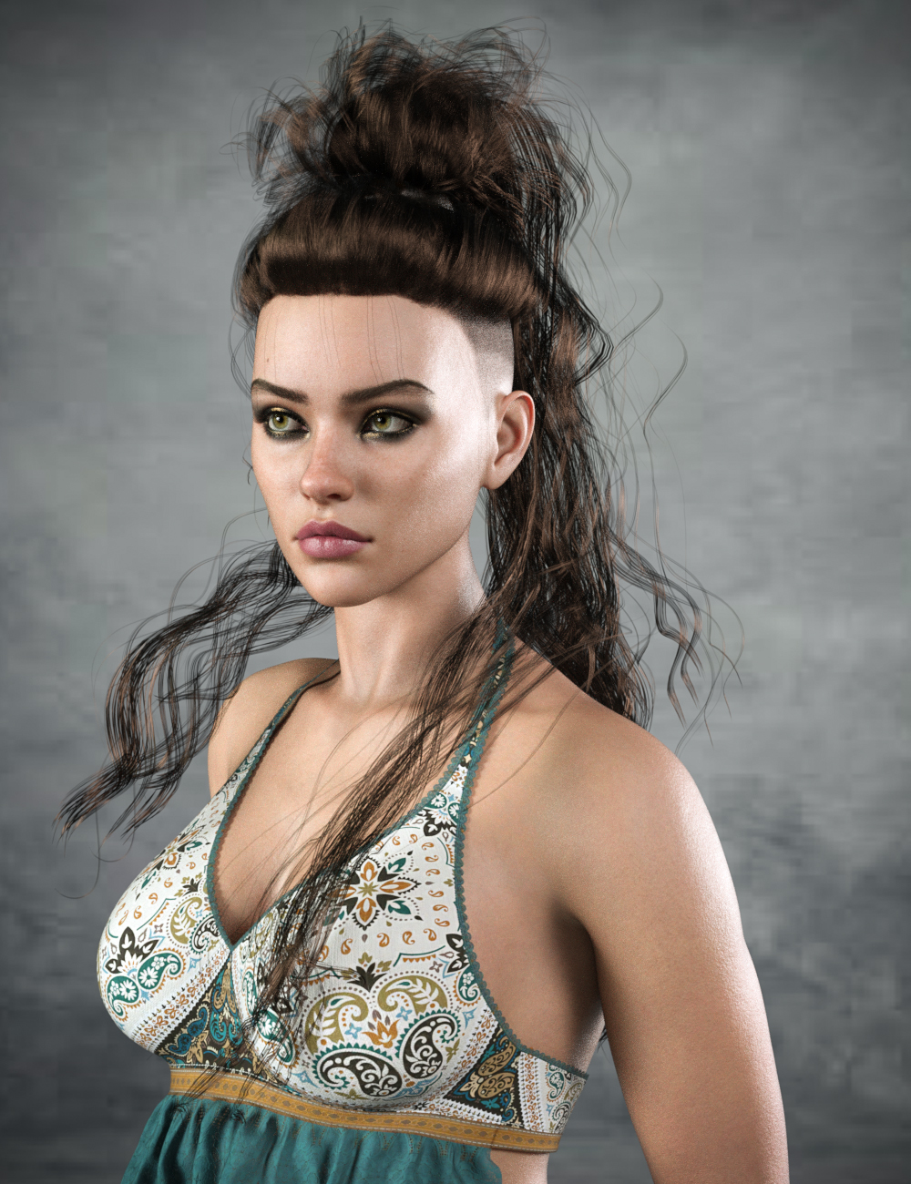 Runa Hair for Genesis 9 | Daz 3D