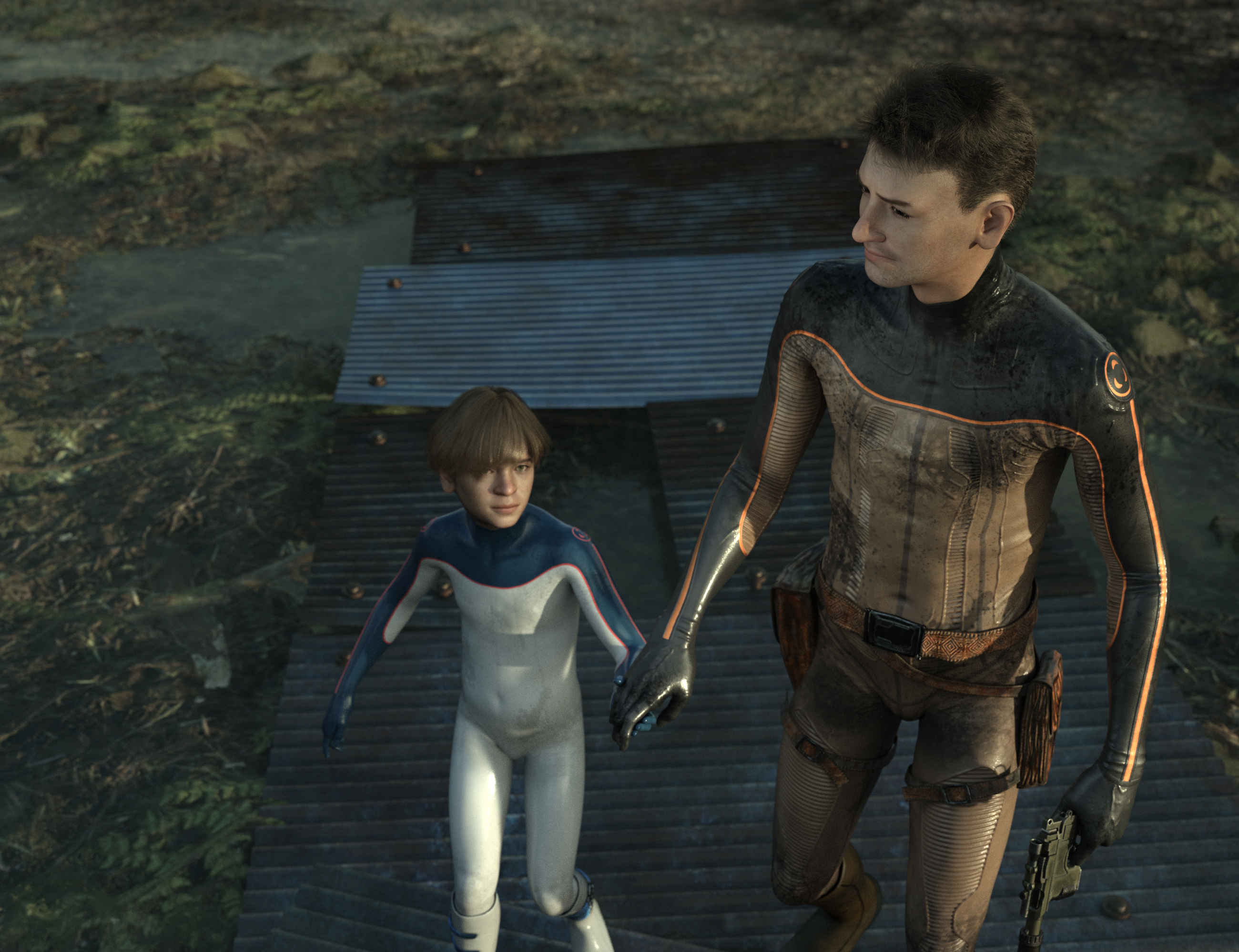 Phx Wally HD and Tween Wally for Genesis 9 | Daz 3D