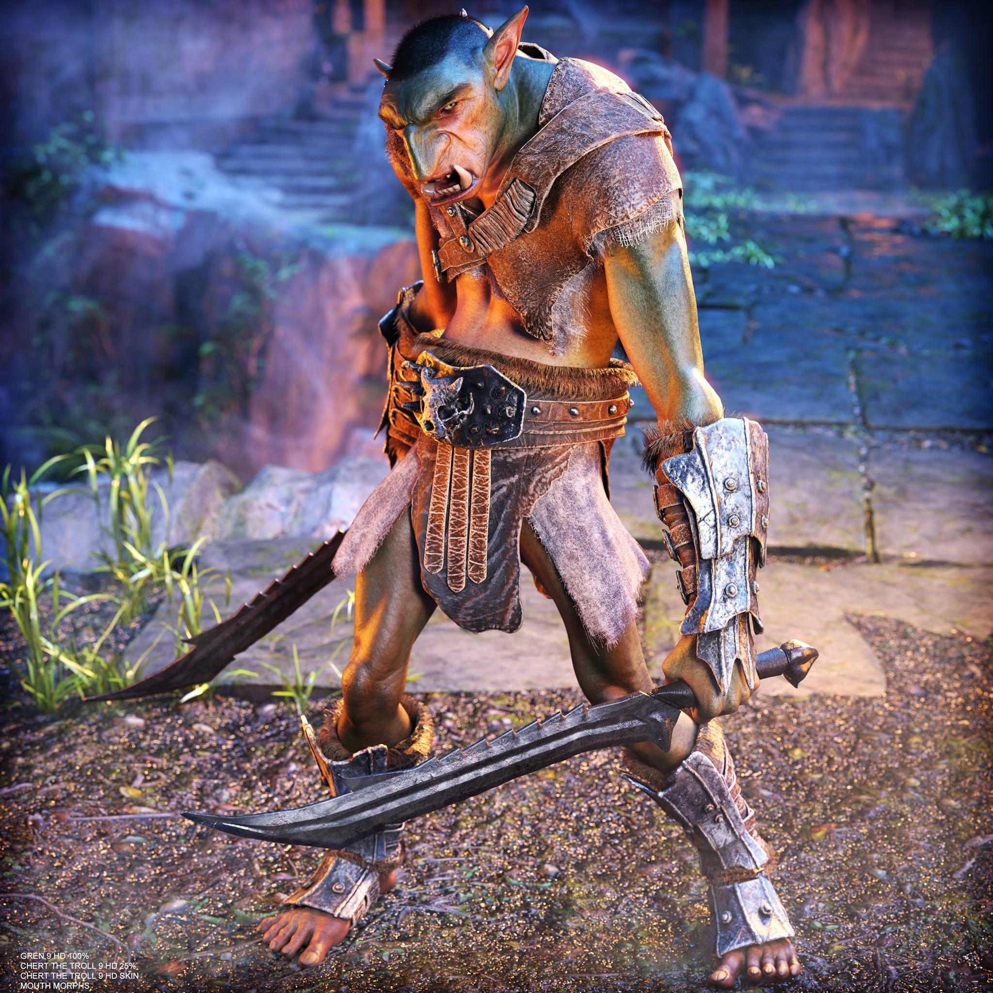 Fantasy Skins for Genesis 9 | Daz 3D