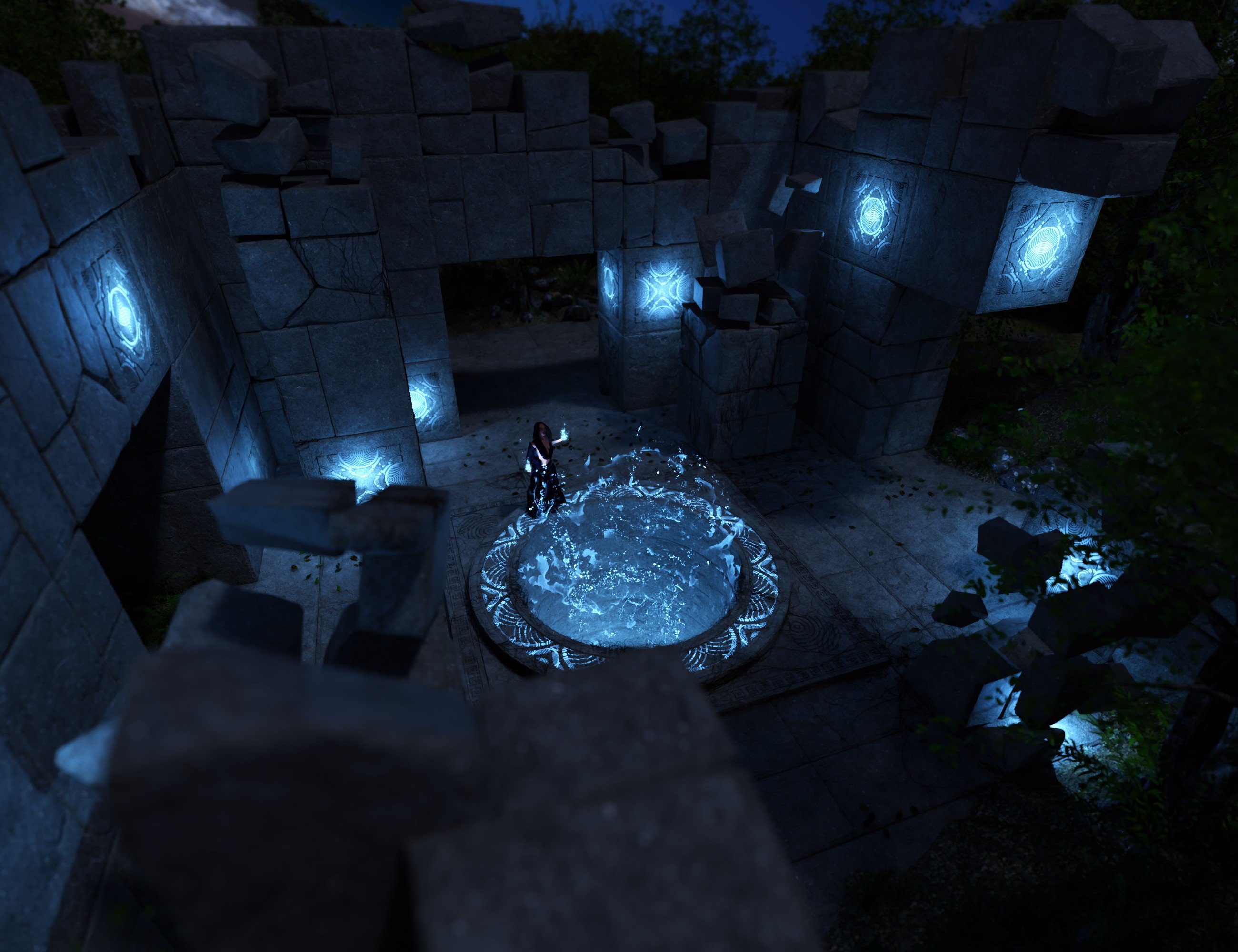 Ancient Sigil Portal Builder | Daz 3D