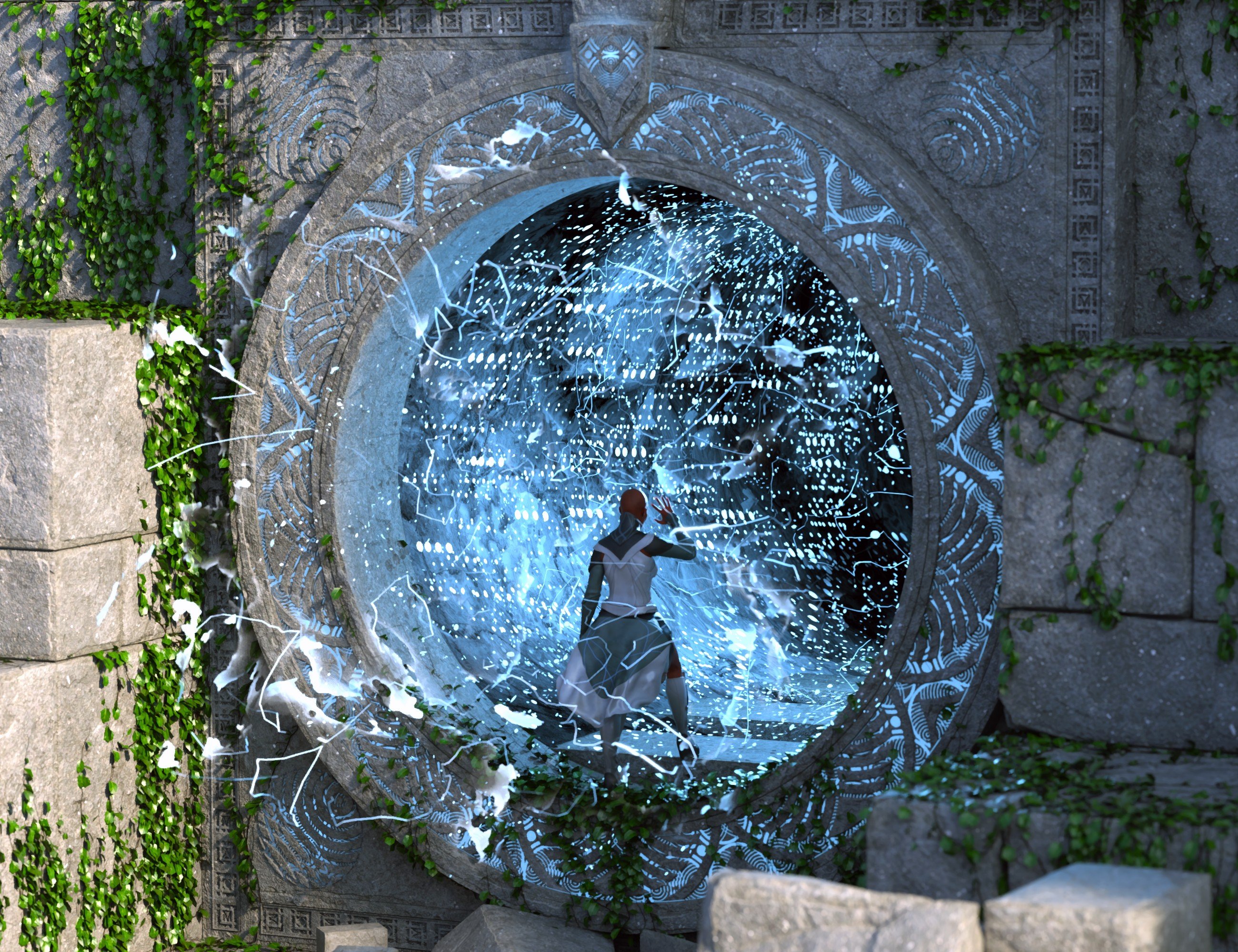 Ancient Sigil Portal Builder | Daz 3D