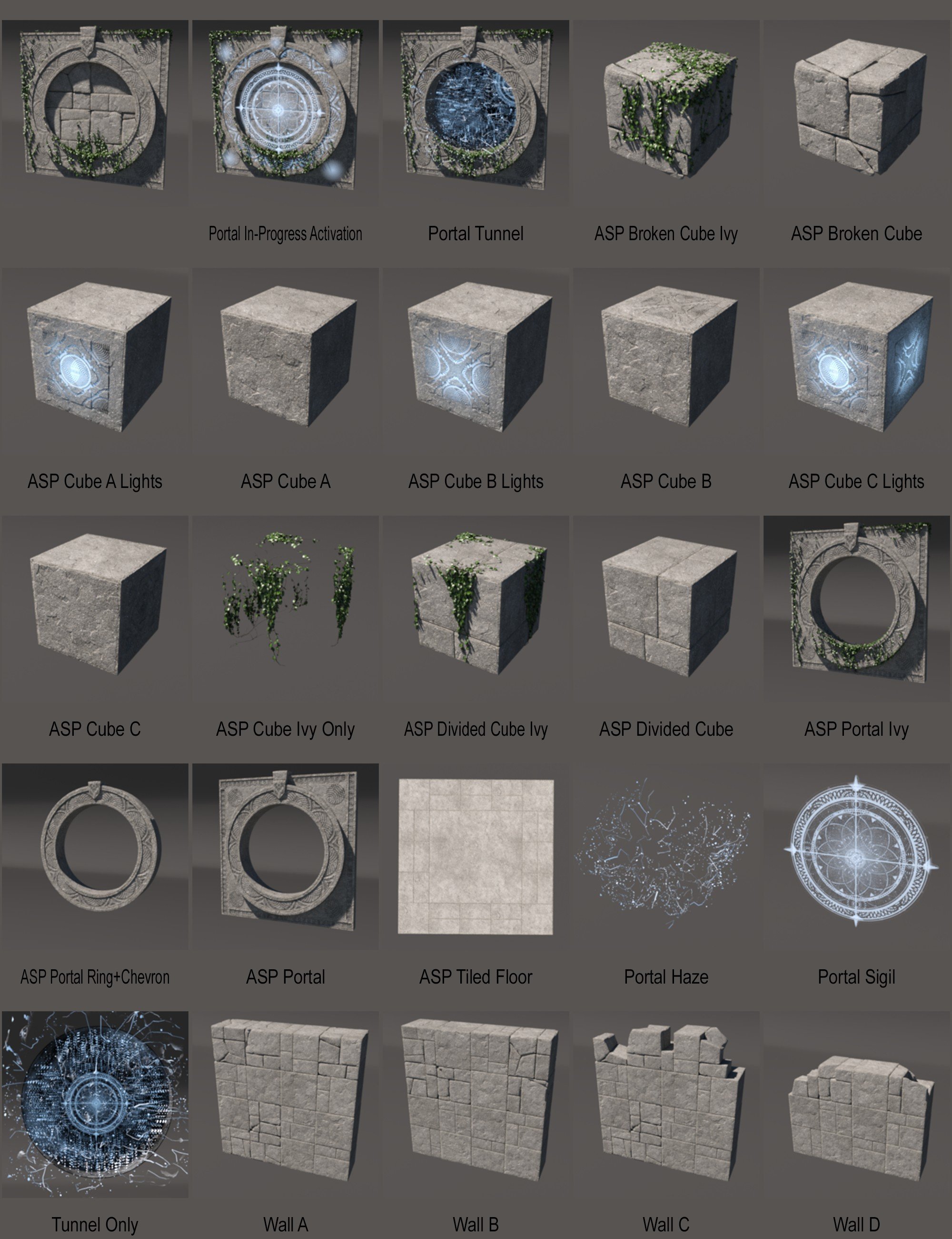 Ancient Sigil Portal Builder | Daz 3D