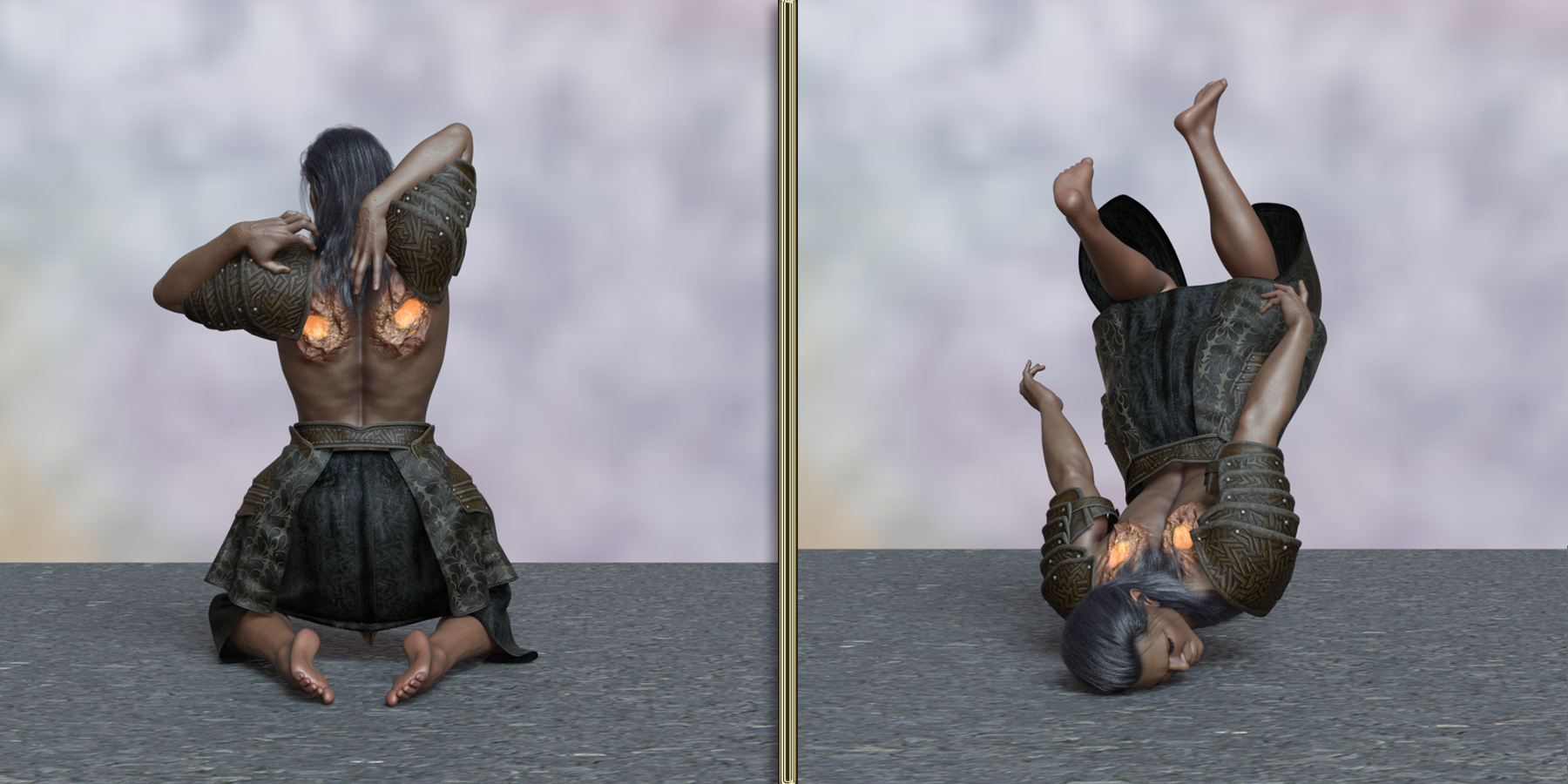 The Fallen Poses for Vega for Genesis 9 | Daz 3D