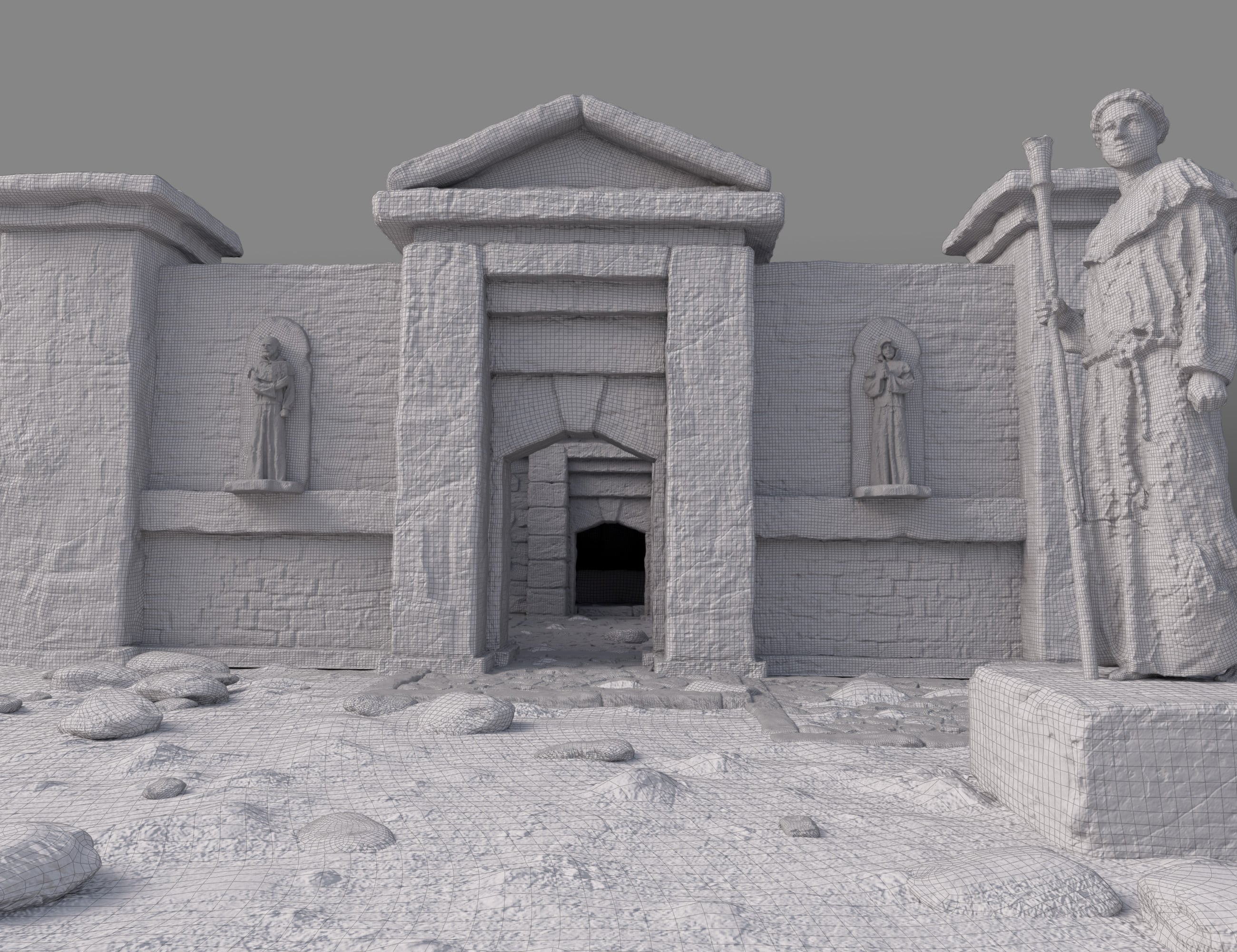 Stonefaith Temple | Daz 3D