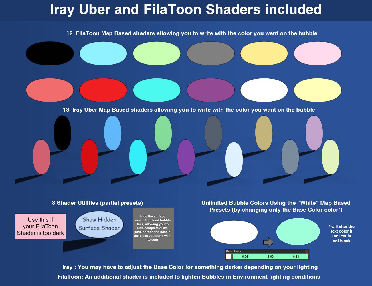 V3D Speech Bubbles Generator Pro | Daz 3D