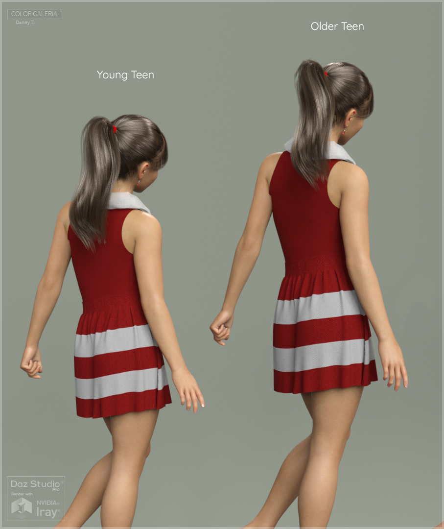 Patty Character & Outfit for Genesis 8 Female | Daz 3D