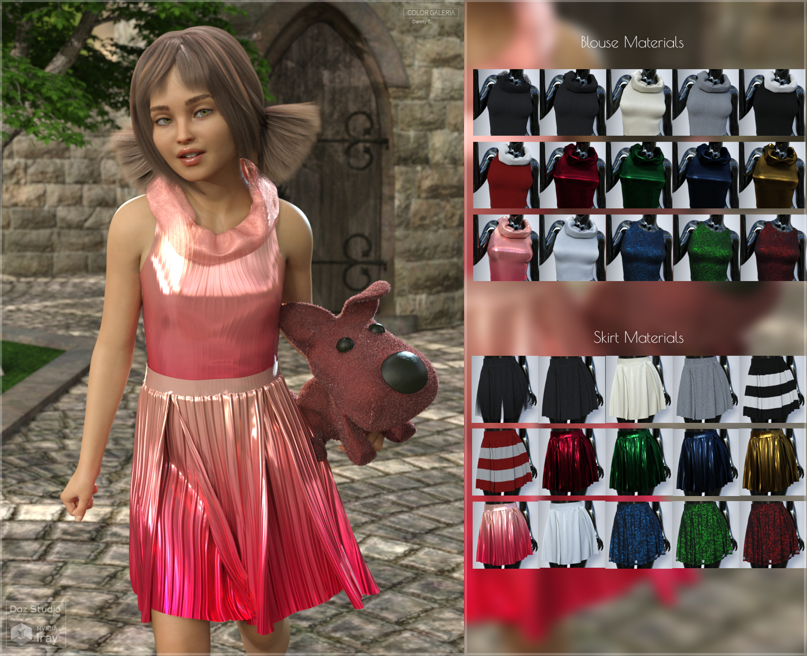 Patty Character & Outfit for Genesis 8 Female | Daz 3D