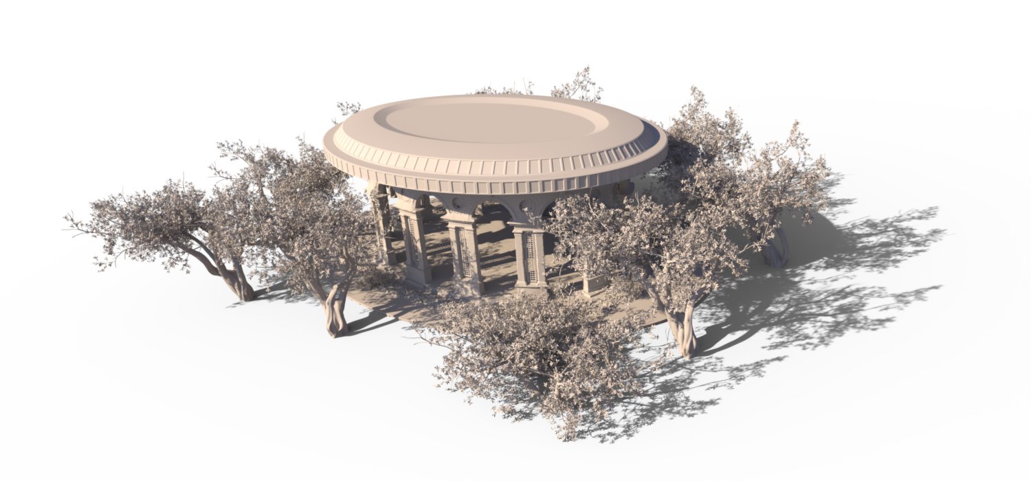 Echo Temple | Daz 3D