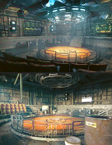 UFS Fighting Pit | Daz 3D