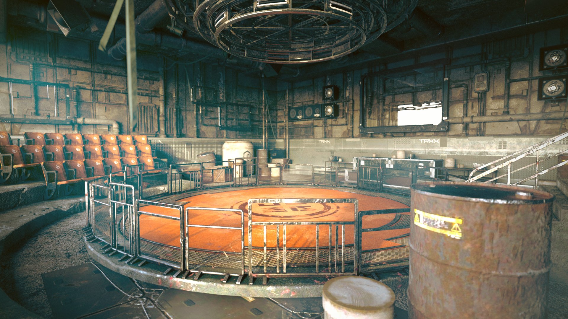 UFS Fighting Pit | Daz 3D