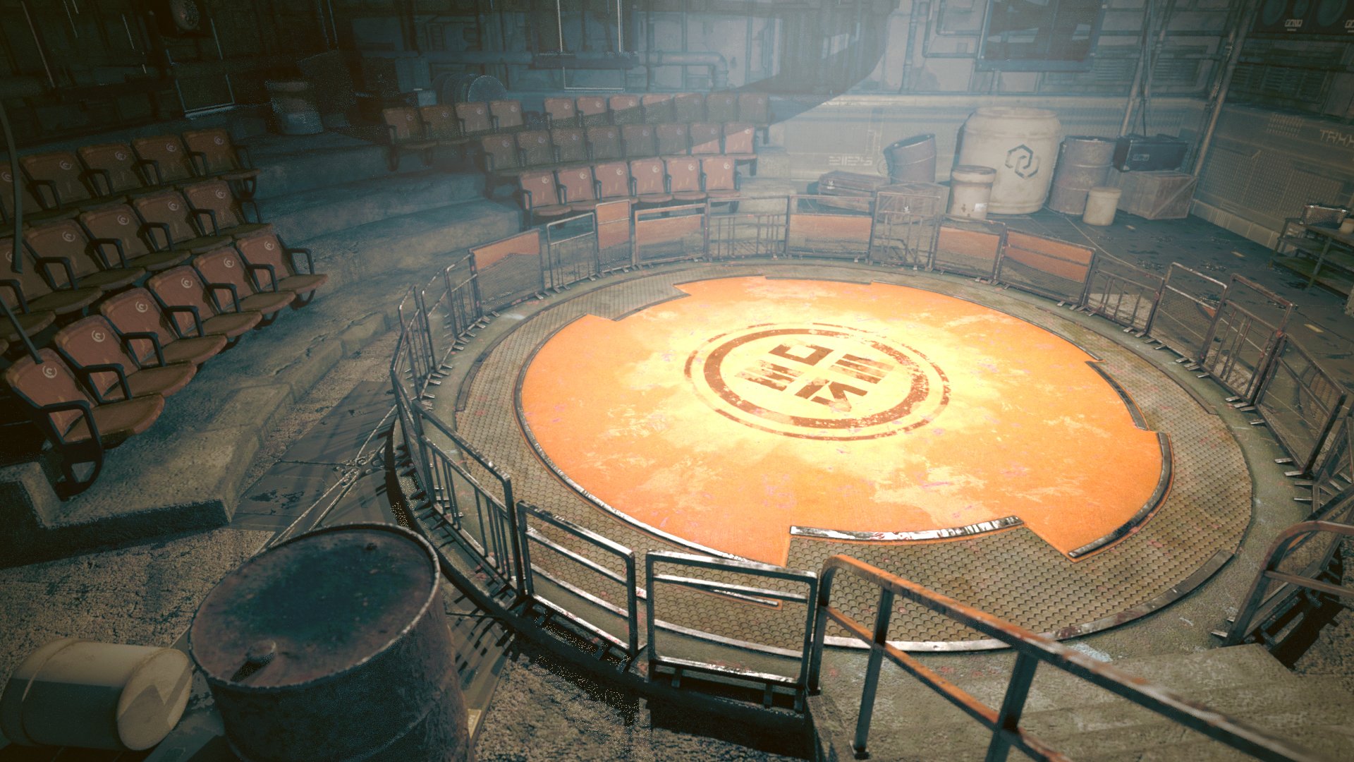 UFS Fighting Pit | Daz 3D