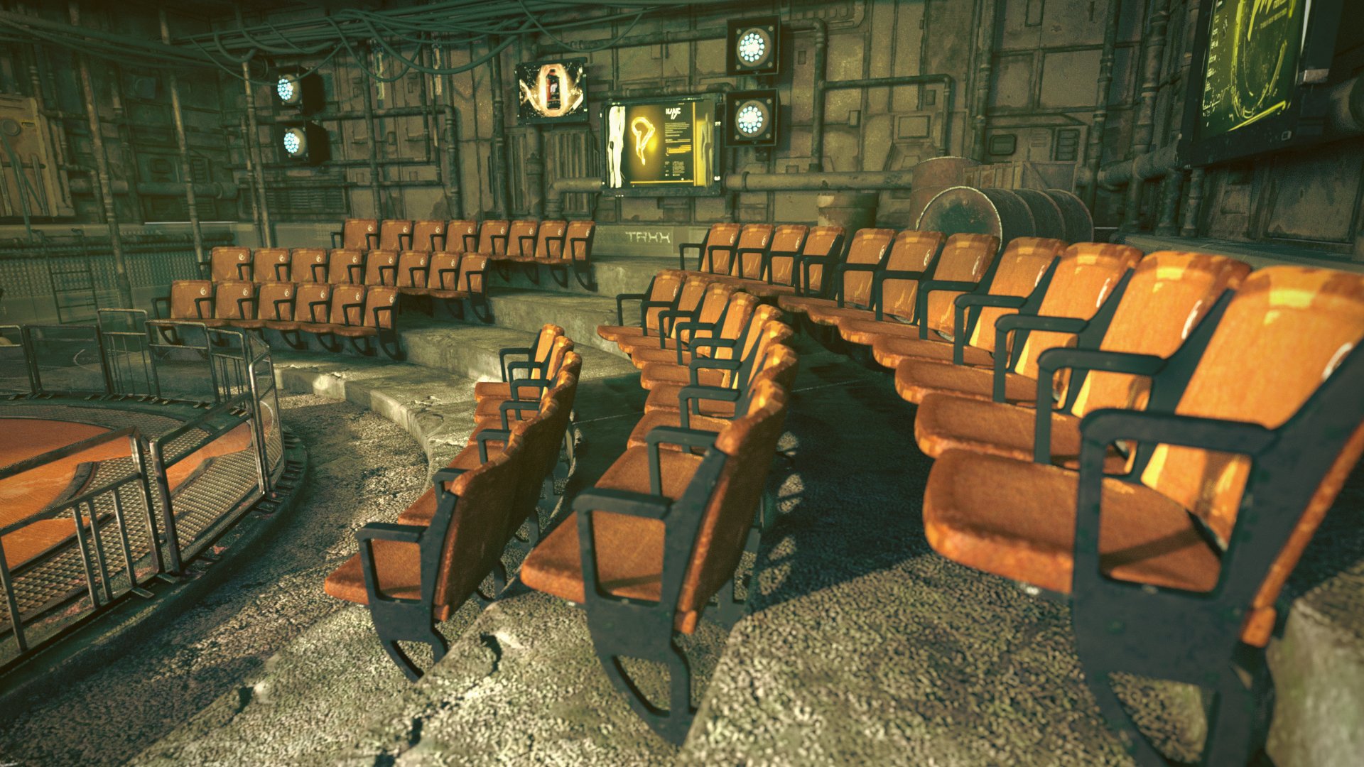 UFS Fighting Pit | Daz 3D