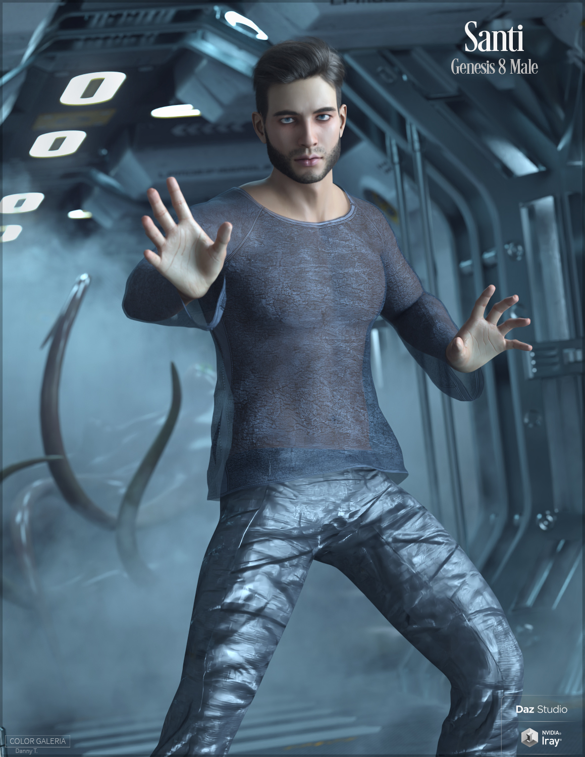 CGI Santi for Genesis 8 Male | Daz 3D