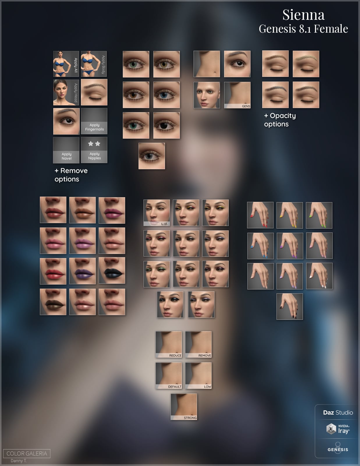 CGI Sienna for Genesis 8.1 Female | Daz 3D