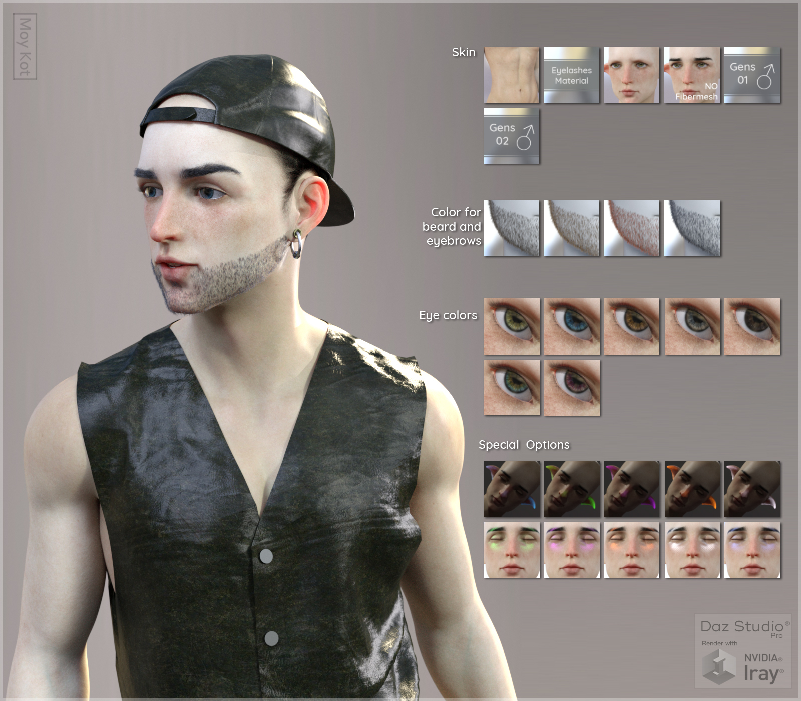 MYKT Talilo for Genesis 8 Male | Daz 3D