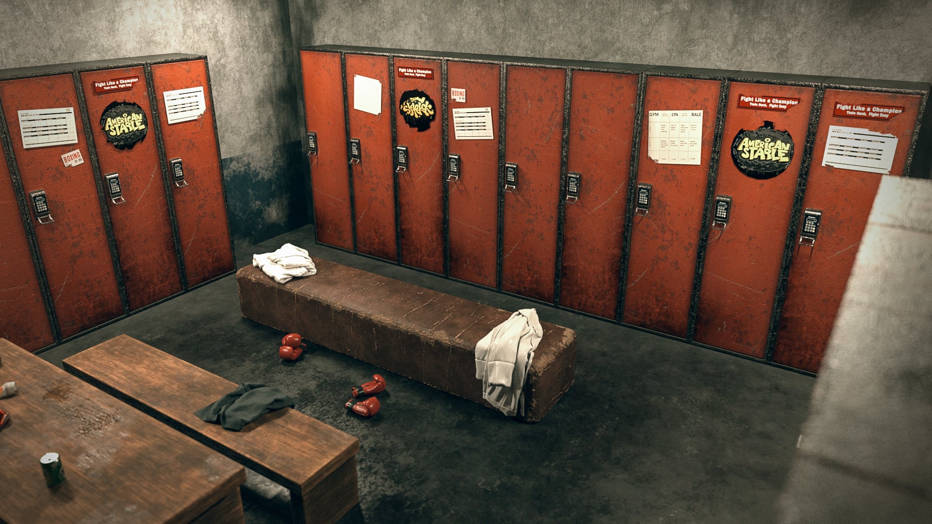 Underground Fighting Scenes Bundle | Daz 3D