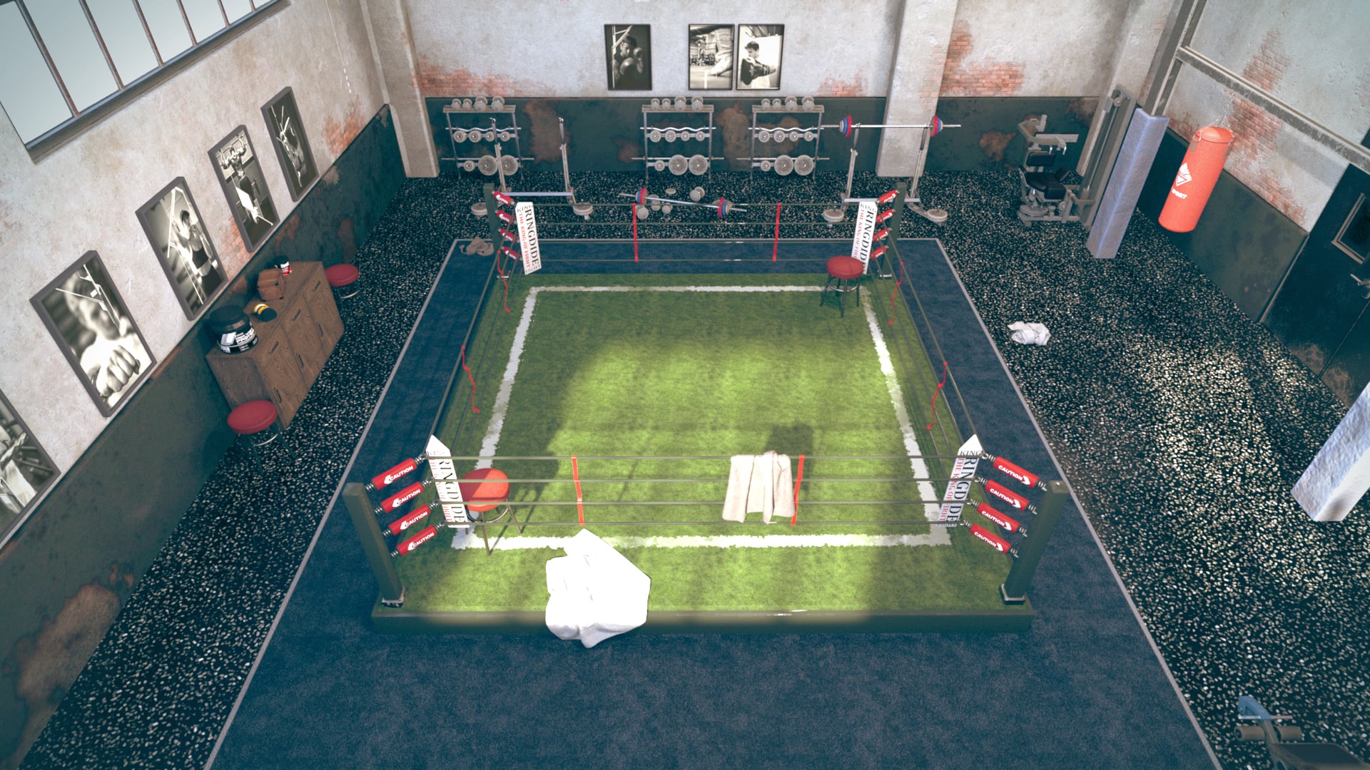 Underground Fighting Scenes Bundle | Daz 3D