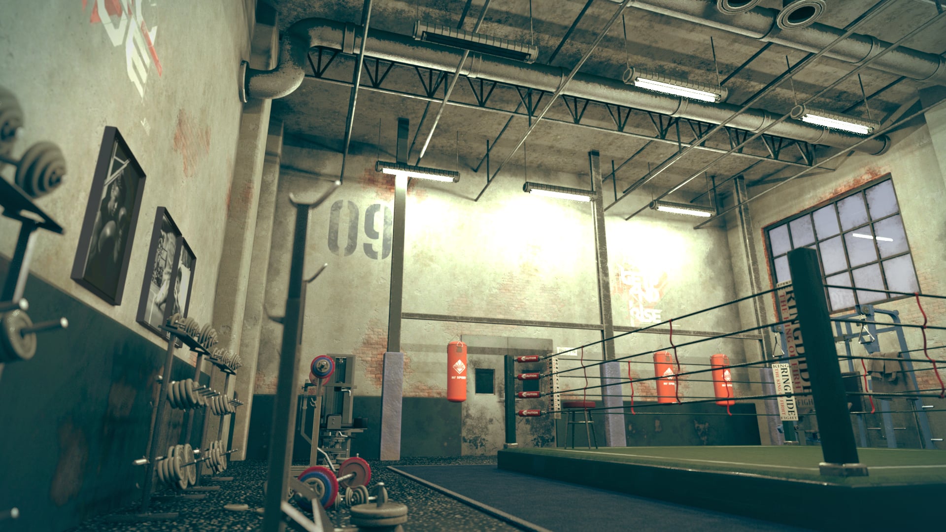 Underground Fighting Scenes Bundle | Daz 3D