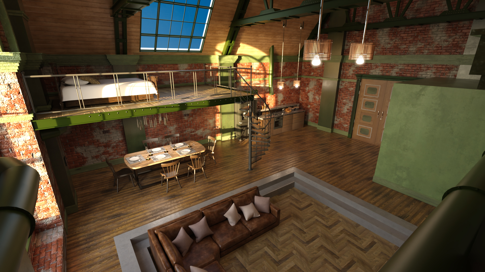 CCA Manhattan Loft ⋆ Freebies Daz 3D