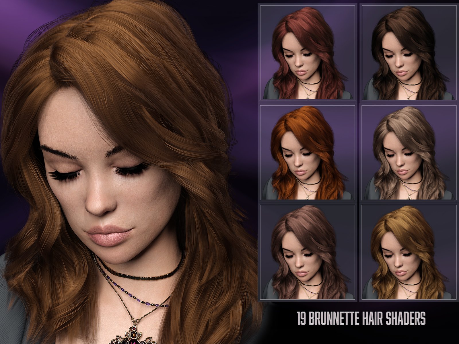 Twizted Complete Hair Shaders 2 | Daz 3D