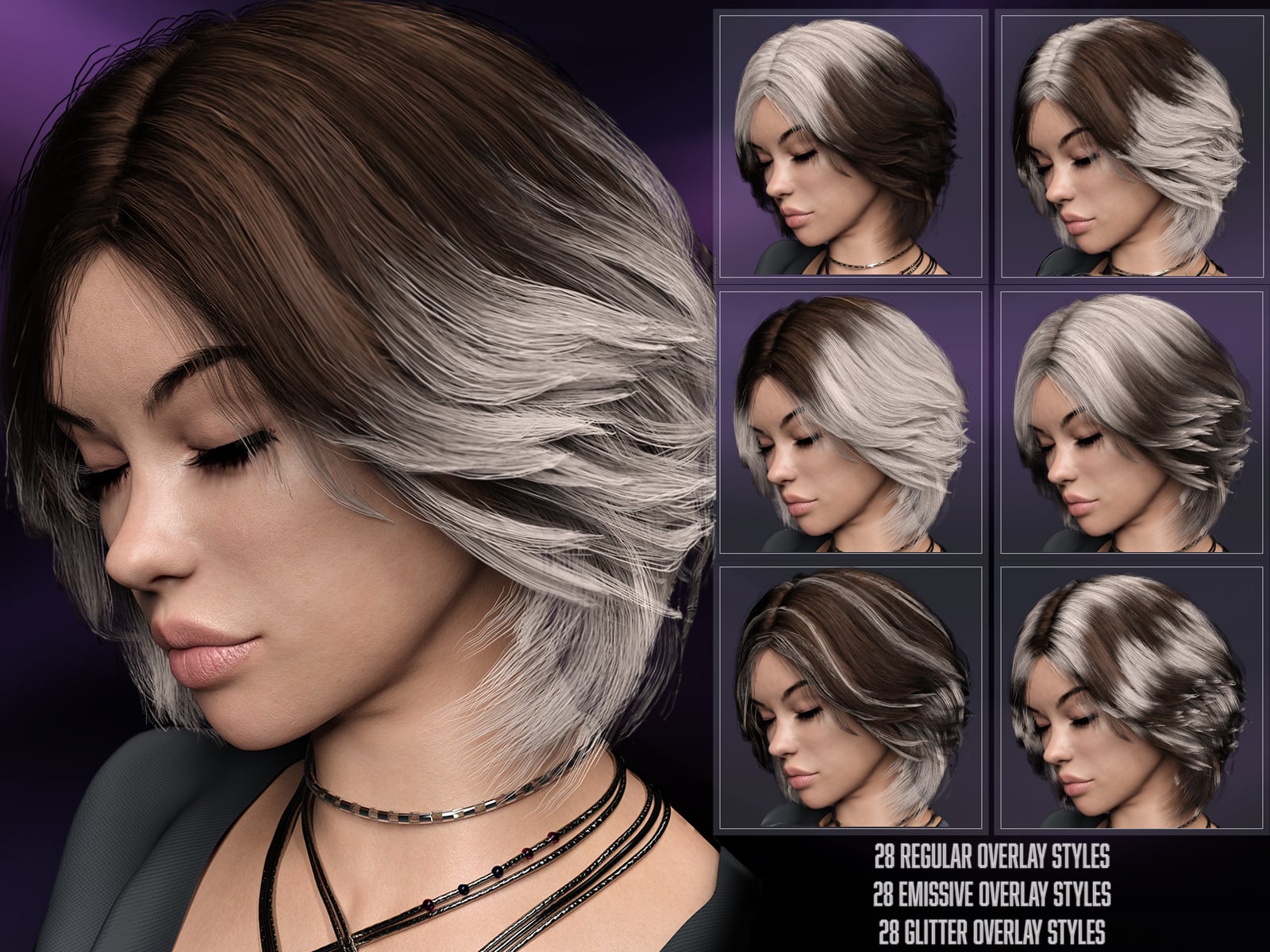 Twizted Complete Hair Shaders 2 | Daz 3D