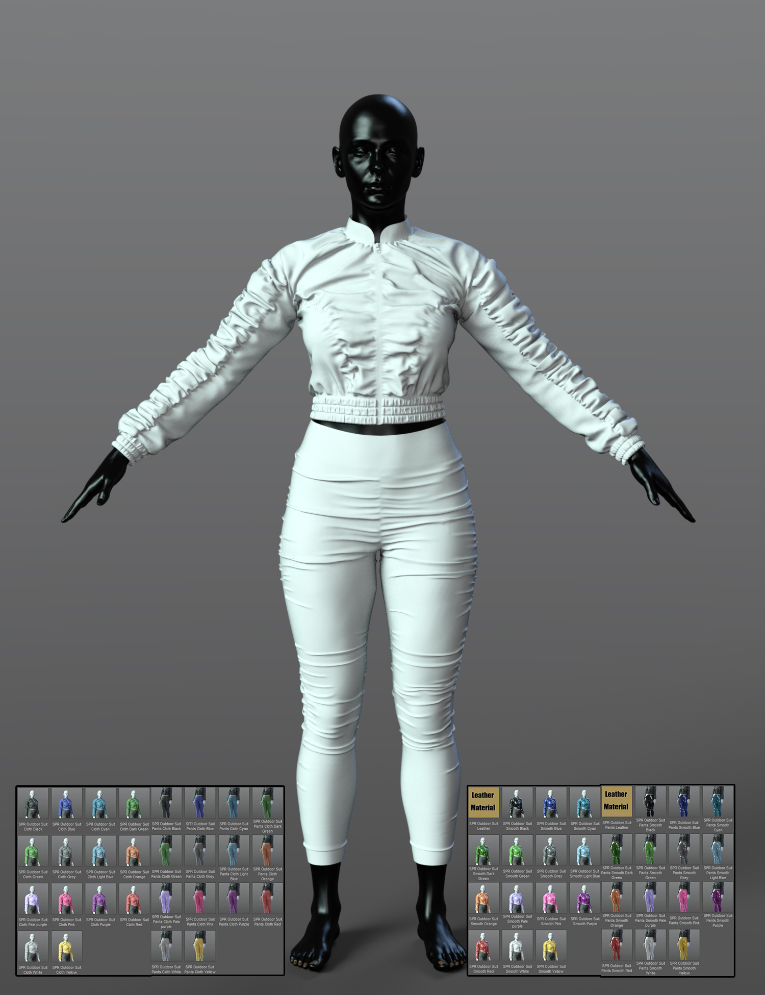 SPR Outdoor Suit for Genesis 9 | Daz 3D