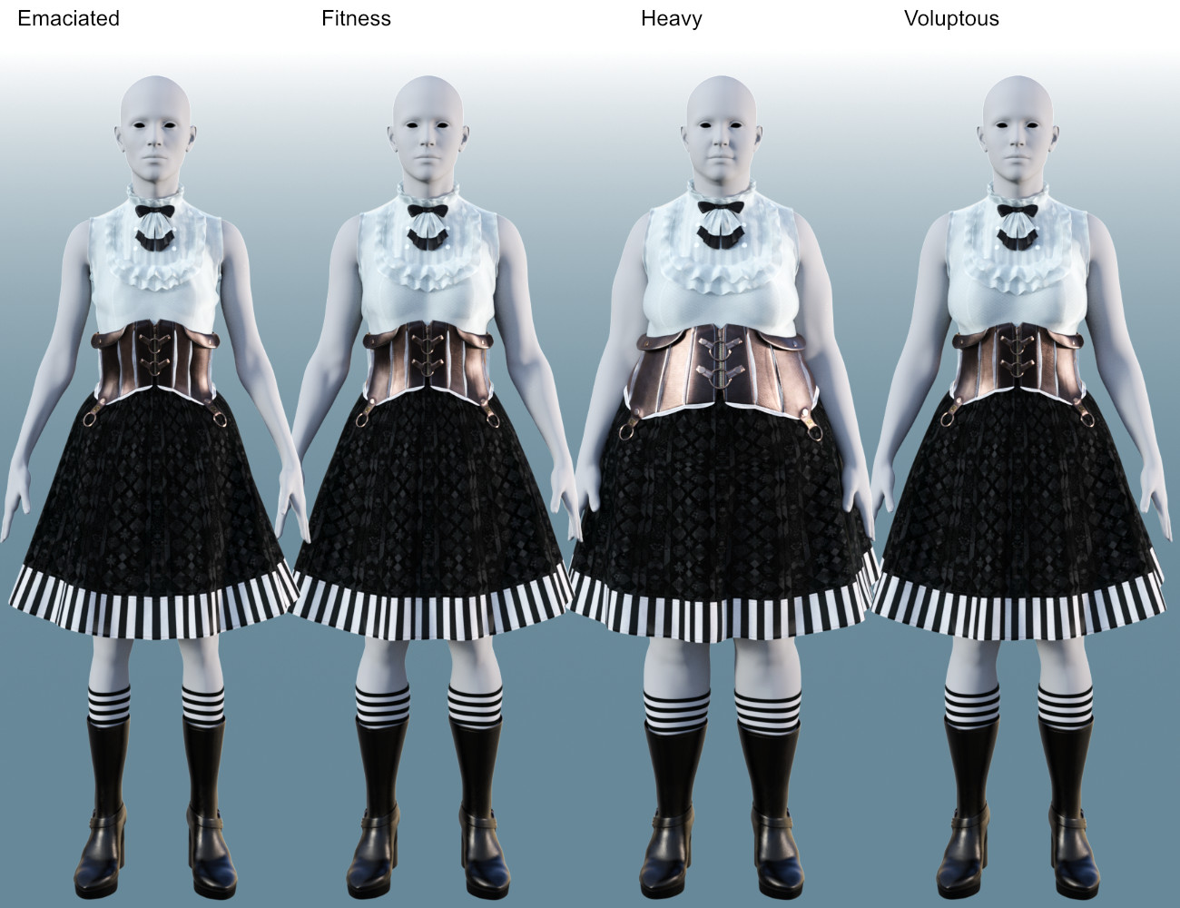 Noki Velvina HD for Genesis9 Bundle | Daz 3D