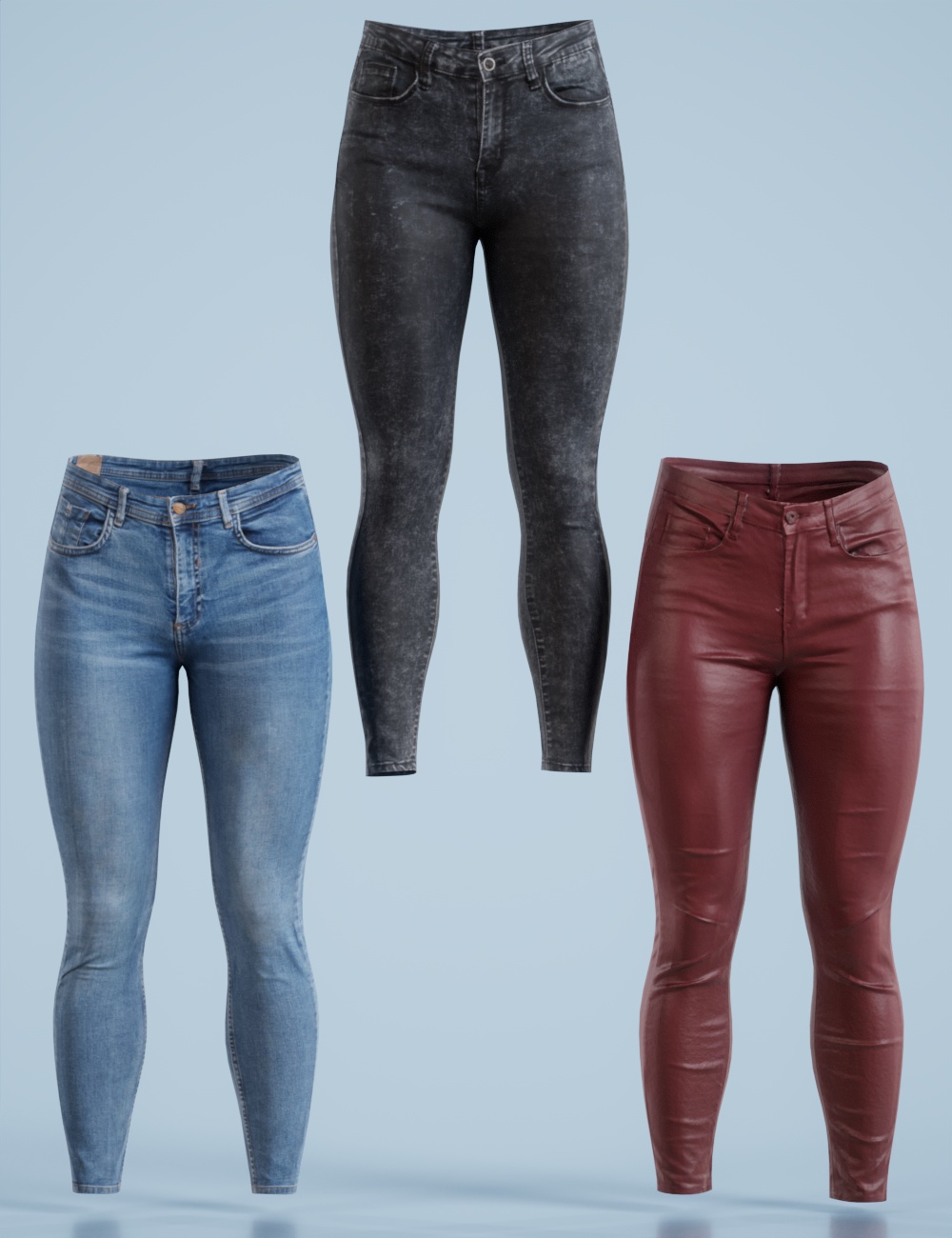 Pantaloon Saloon Volume 1 for Genesis 9 ⋆ Freebies Daz 3D