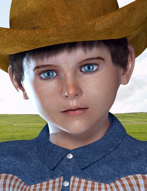 Twins Ethan and Emma | Daz 3D