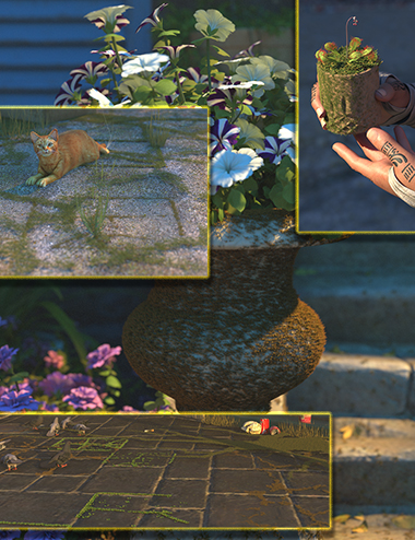 Moss System | Daz 3D