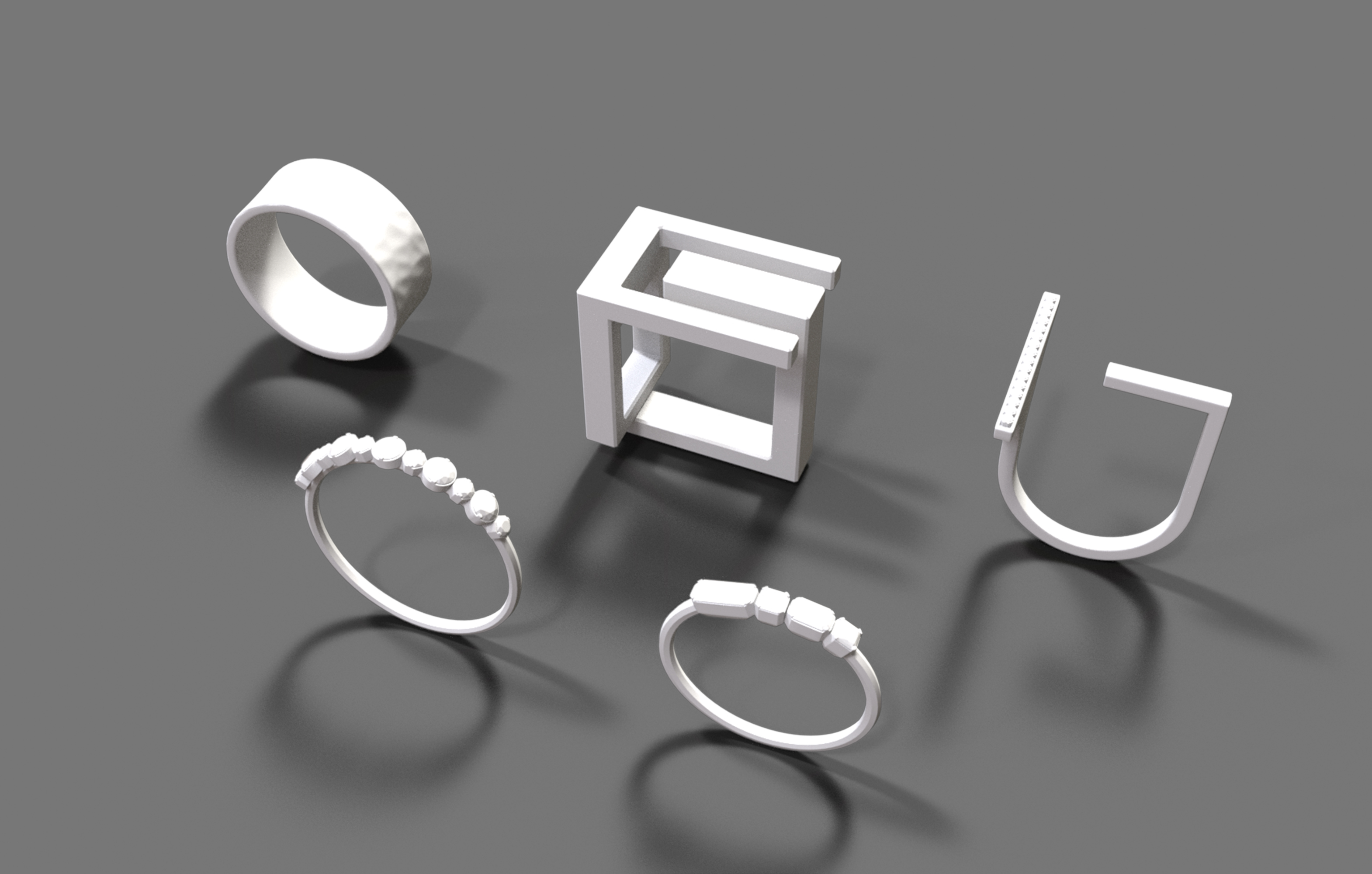 Fashion Ring Collection 02 | Daz 3D