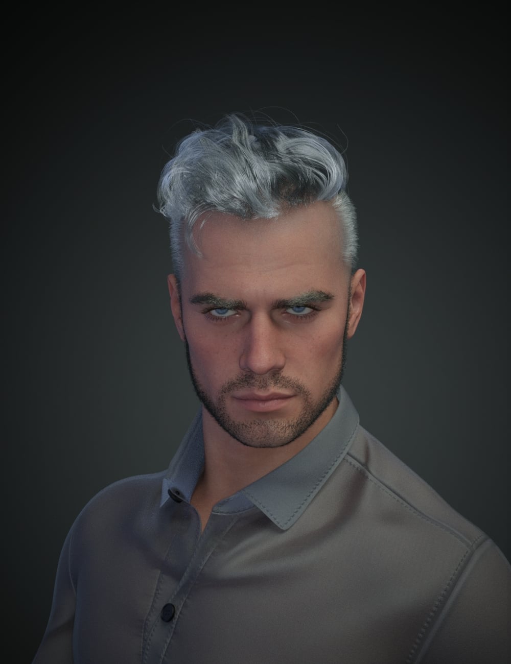 dForce Executive Producer Hair For Genesis 9 | Daz 3D