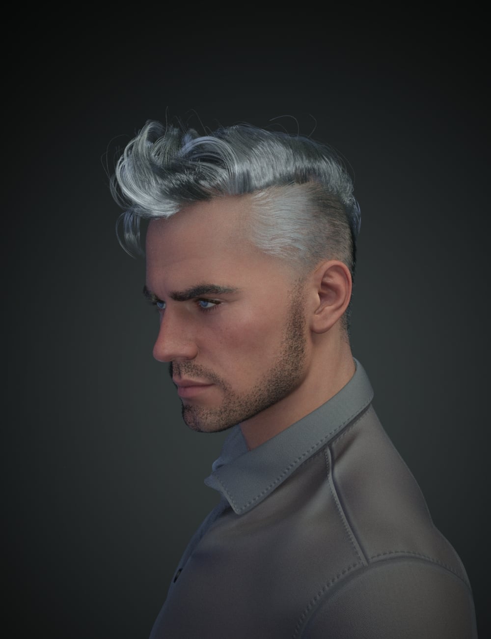 dForce Executive Producer Hair For Genesis 9 | Daz 3D