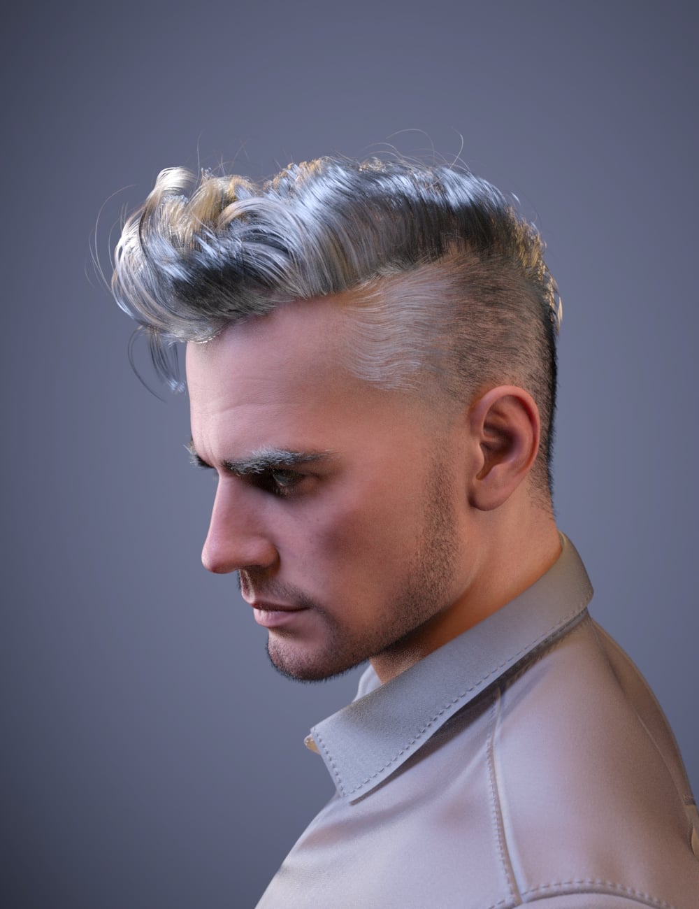 dForce Executive Producer Hair For Genesis 9 | Daz 3D
