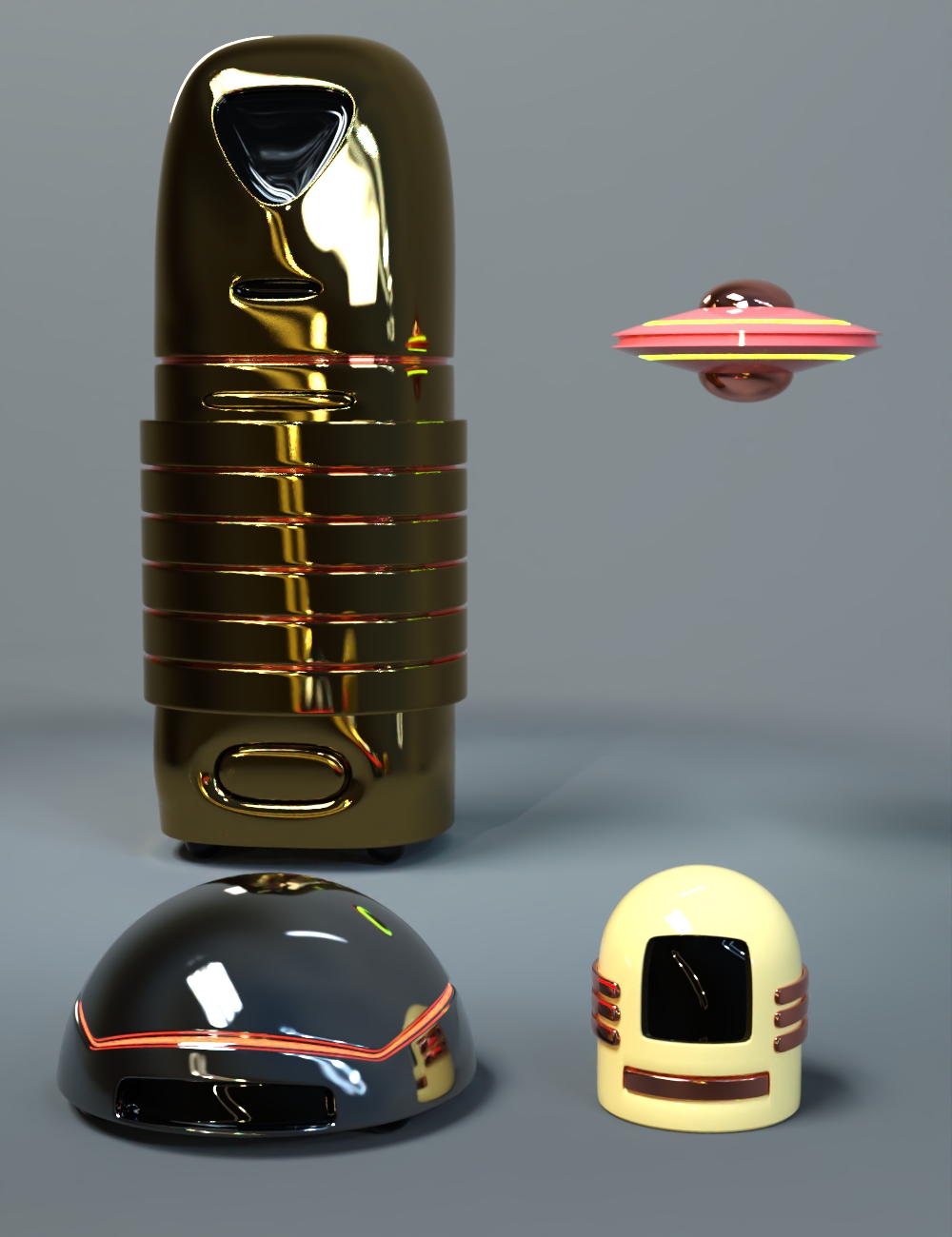 AP Retro Sci-Fi Devices Part 5 | Daz 3D