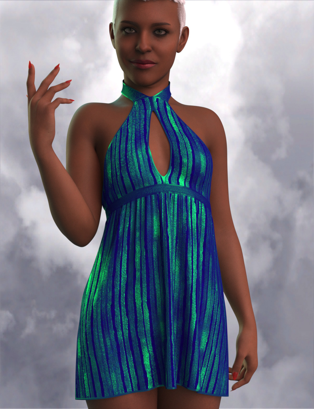 DNA dForce Billi Dress for Genesis 9 | Daz 3D