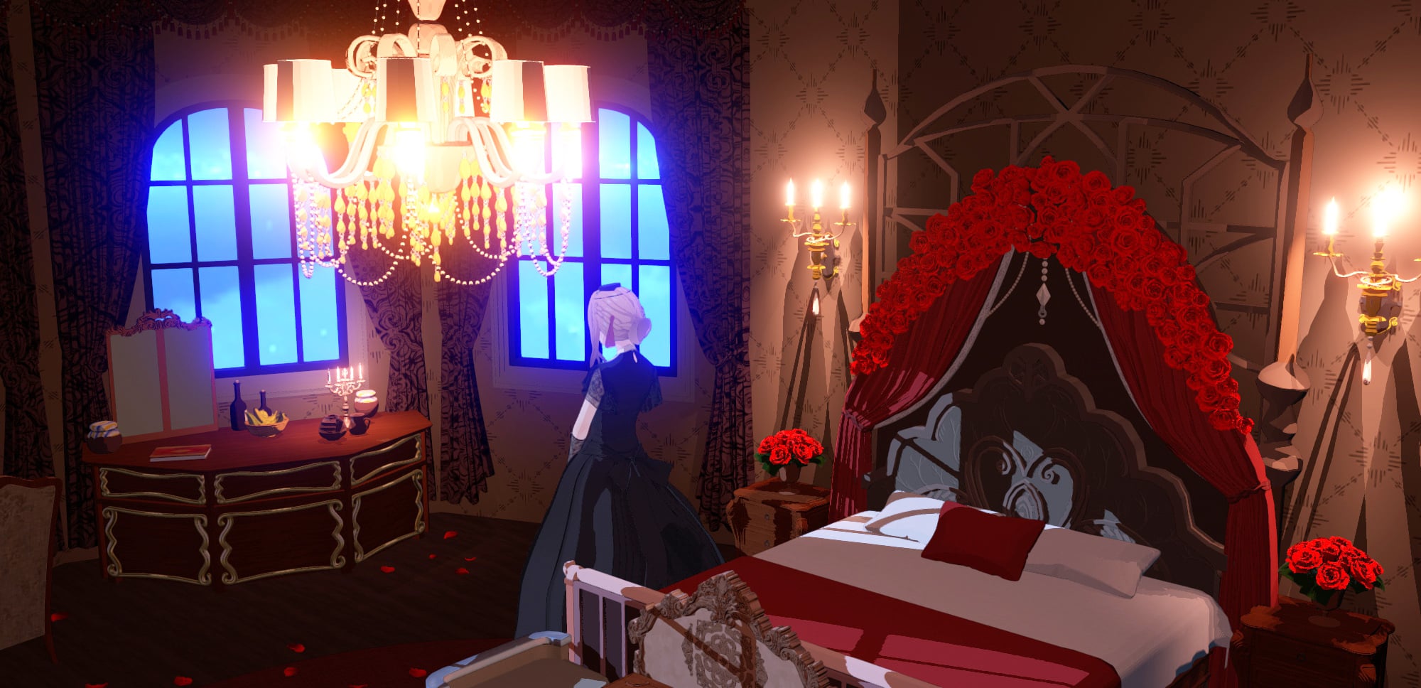 Princess Tera's Vampire Bedroom | Daz 3D
