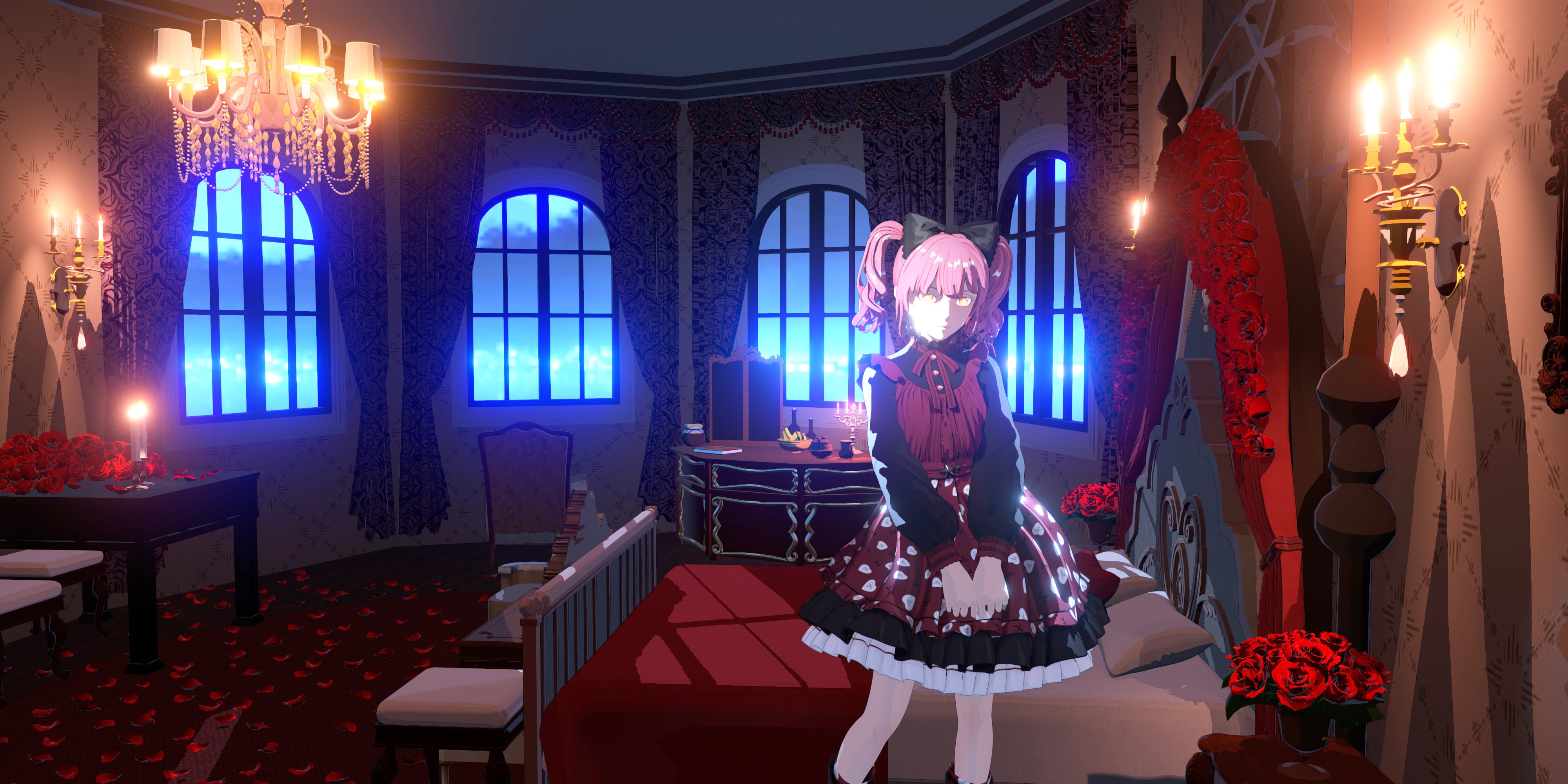 Princess Tera's Vampire Bedroom | Daz 3D