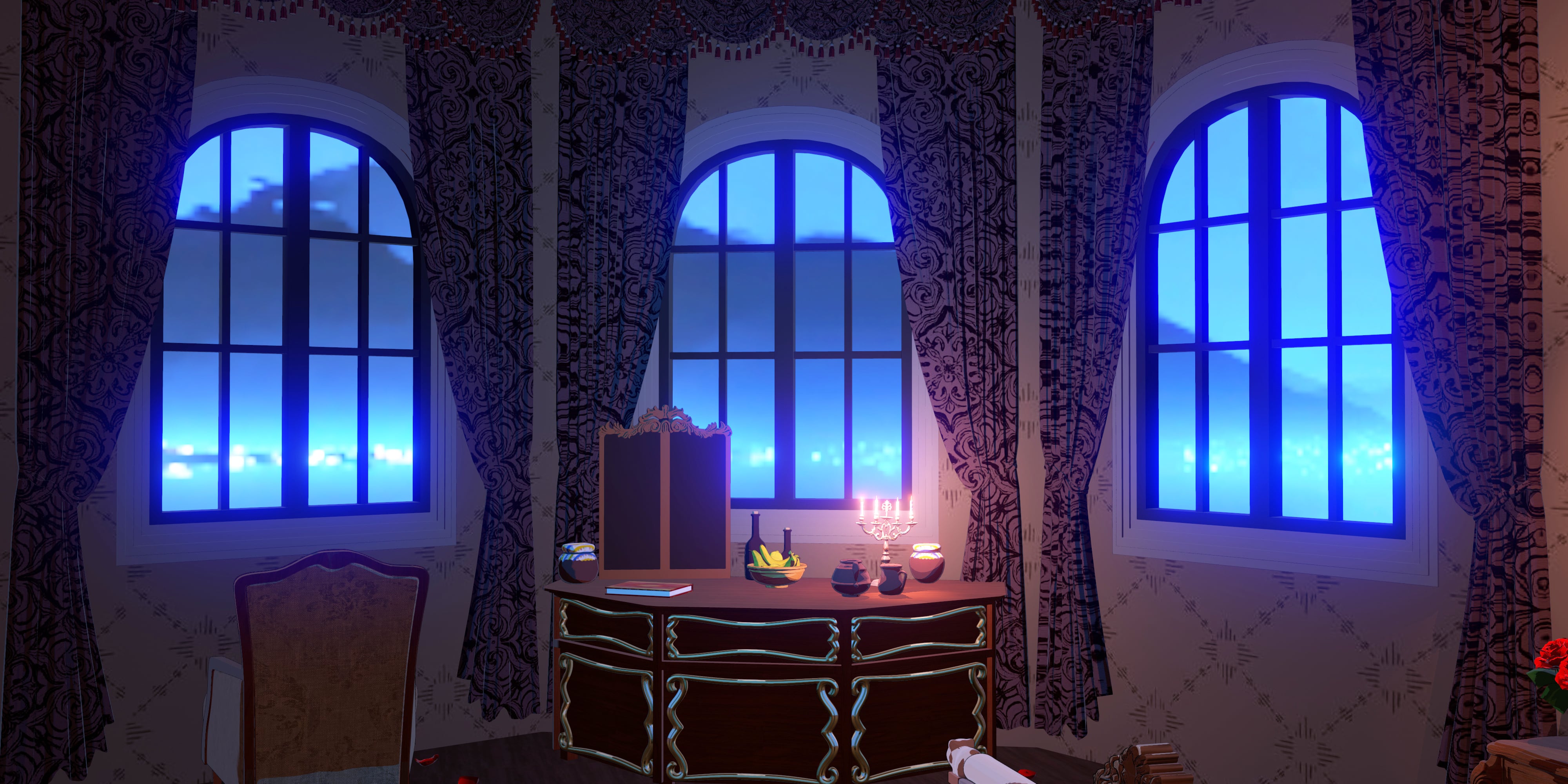 Princess Tera's Vampire Bedroom | Daz 3D