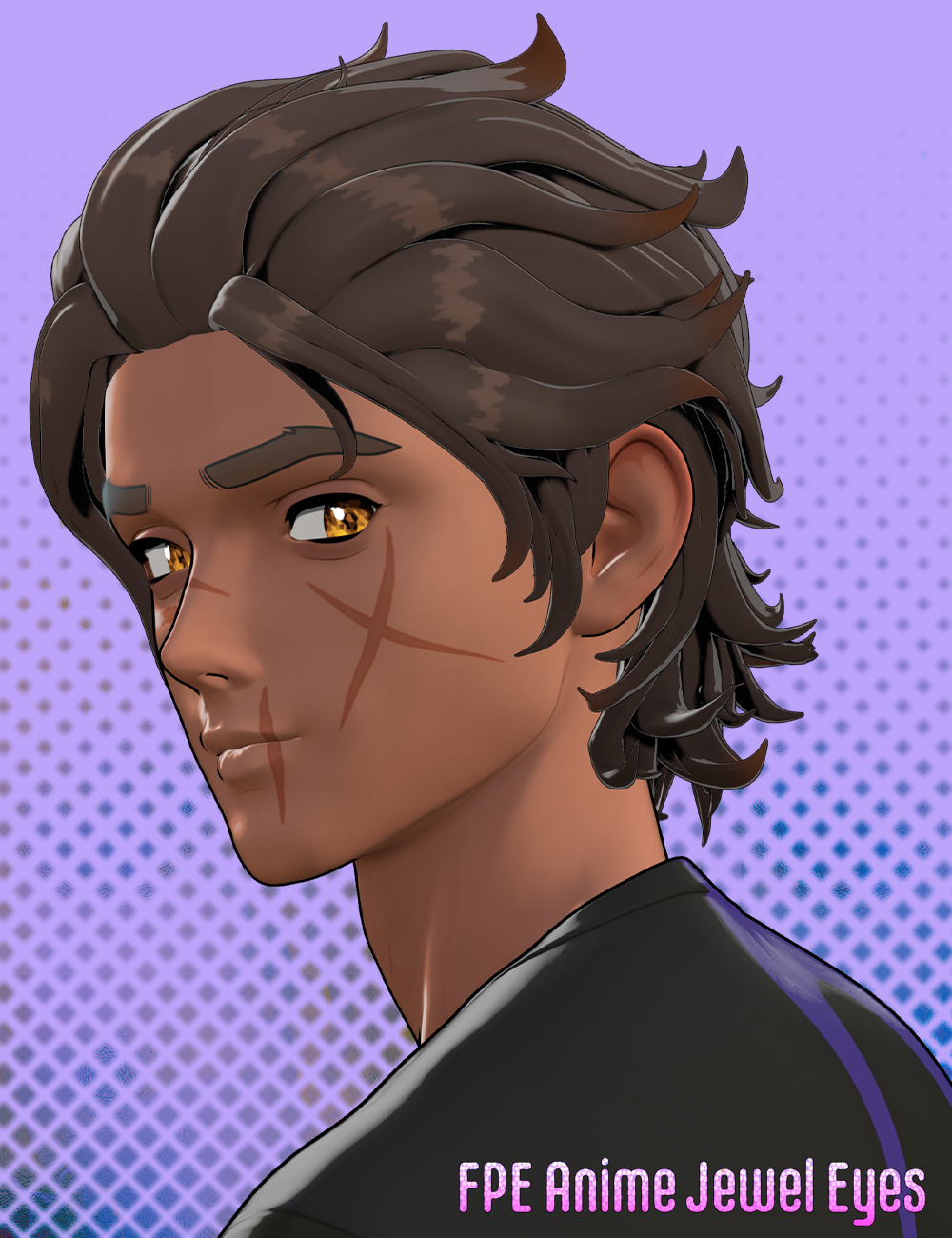 FPE Anime Jewel Eyes for Genesis 9 | Daz 3D